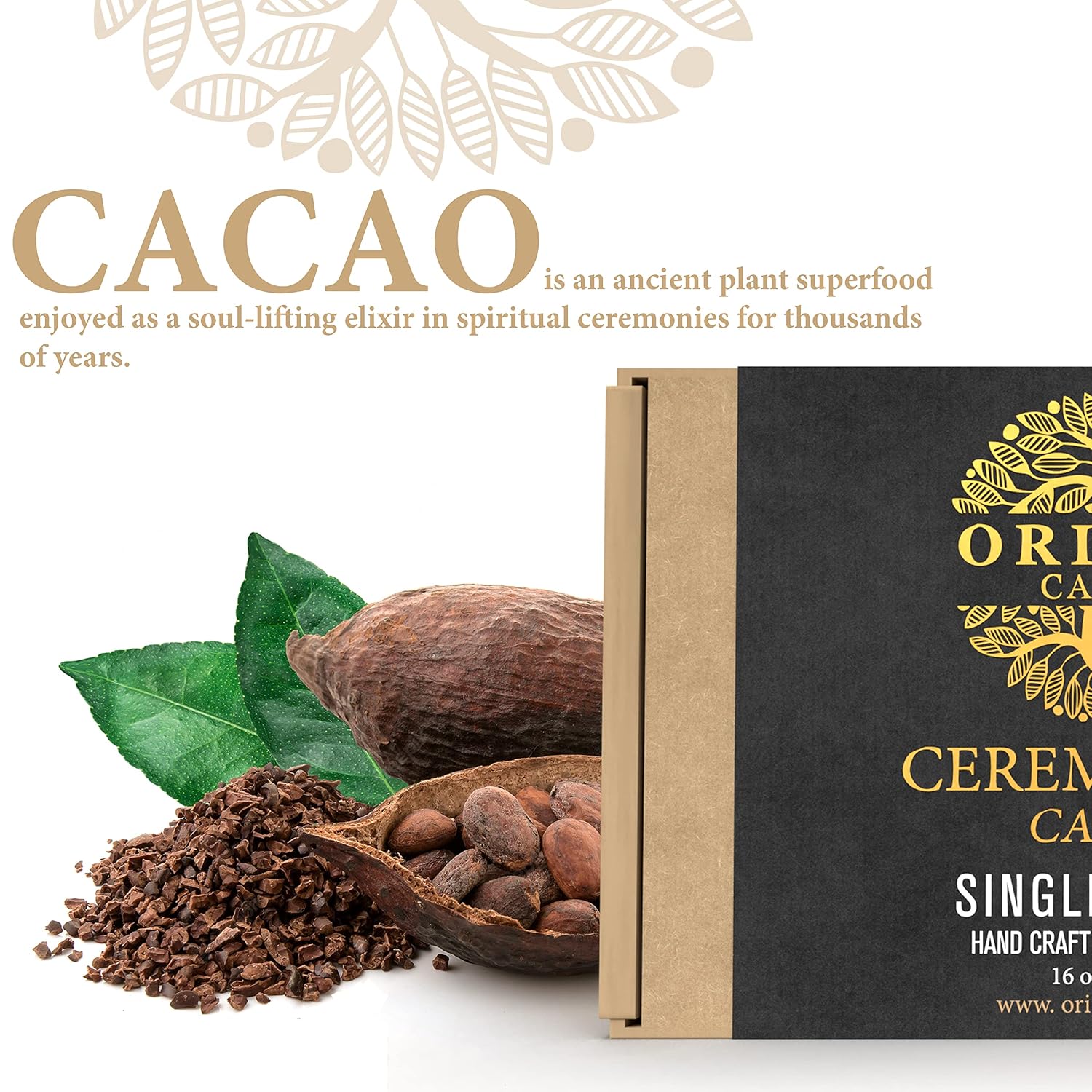 Origen 100% Pure Ceremonial Cacao - Granulated | 16 Philippines | Ubuy