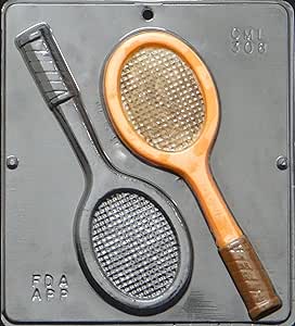 Amazon.com: Sports Tennis Racket Chocolate Candy Mold 308 : Home & Kitchen
