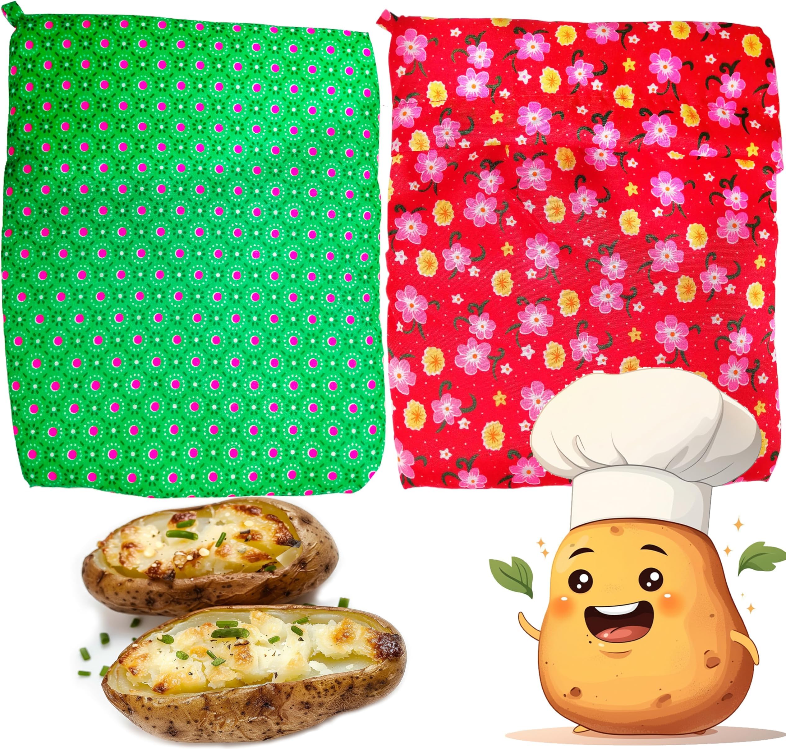 Amazon.com: XANADU Baked Potato Microwave Bag – Reusable Potato Express ...