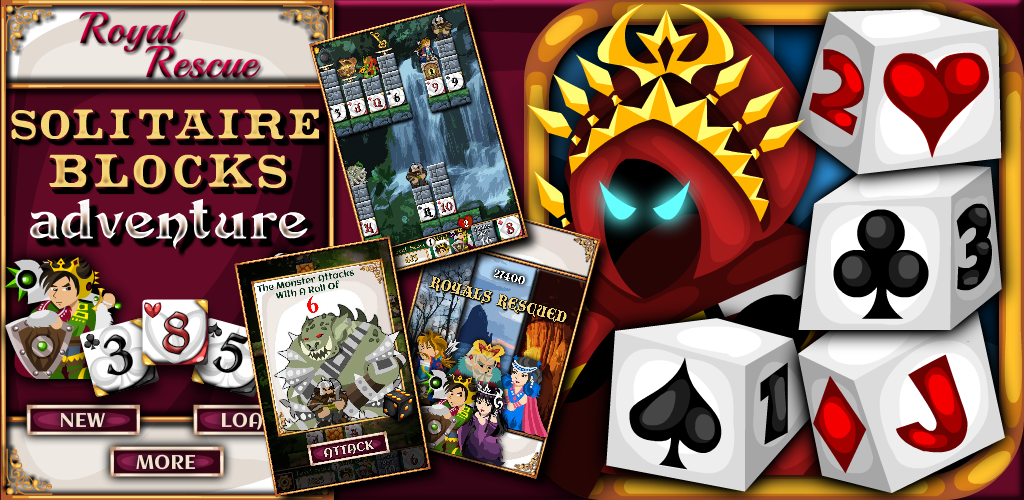 Solitaire Blocks Adventure : Royal Rescue:Amazon.co.uk:Appstore for Android