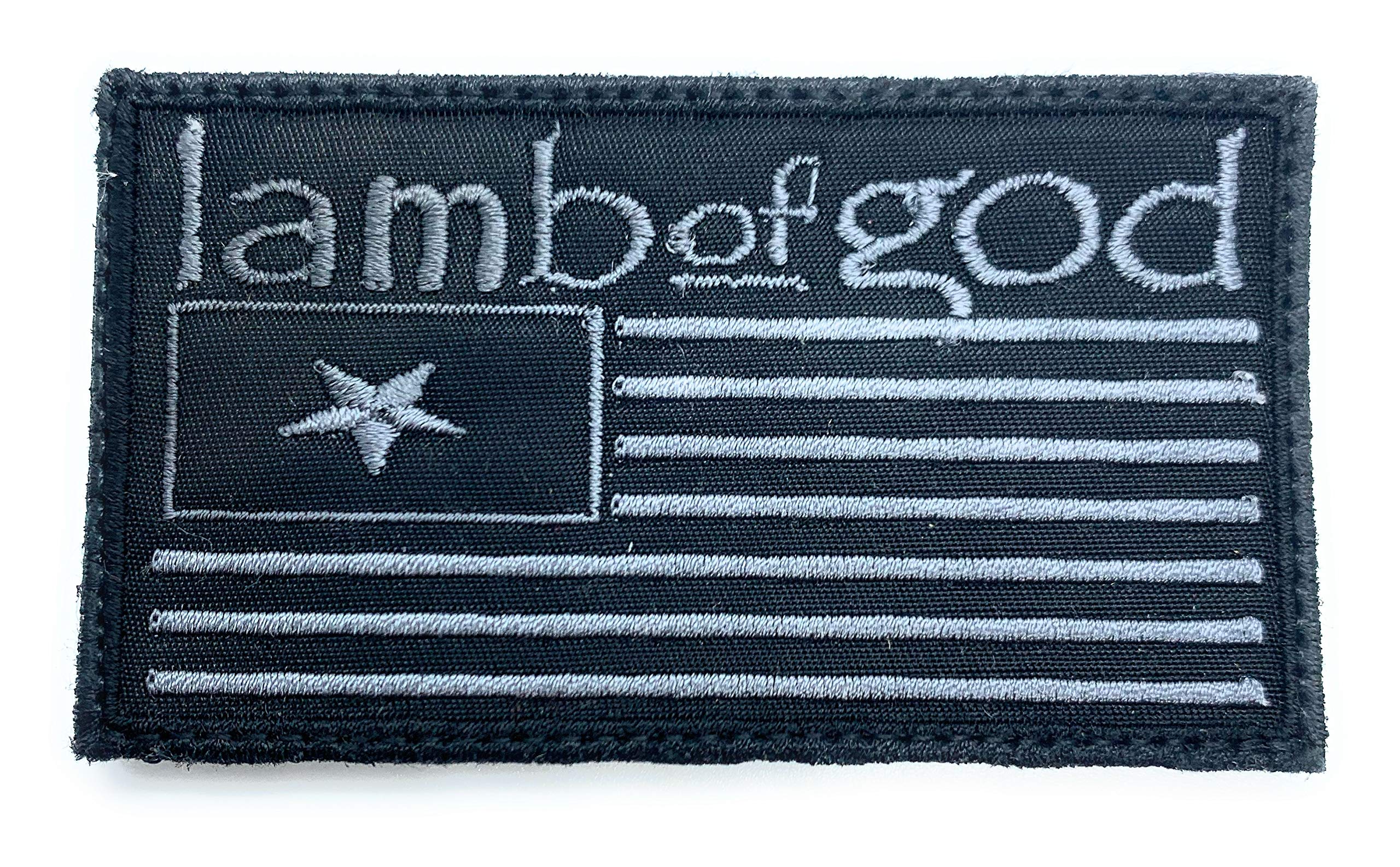 Amazon.com: Lamb of God Flag Logo - Funny Tactical Military Morale ...