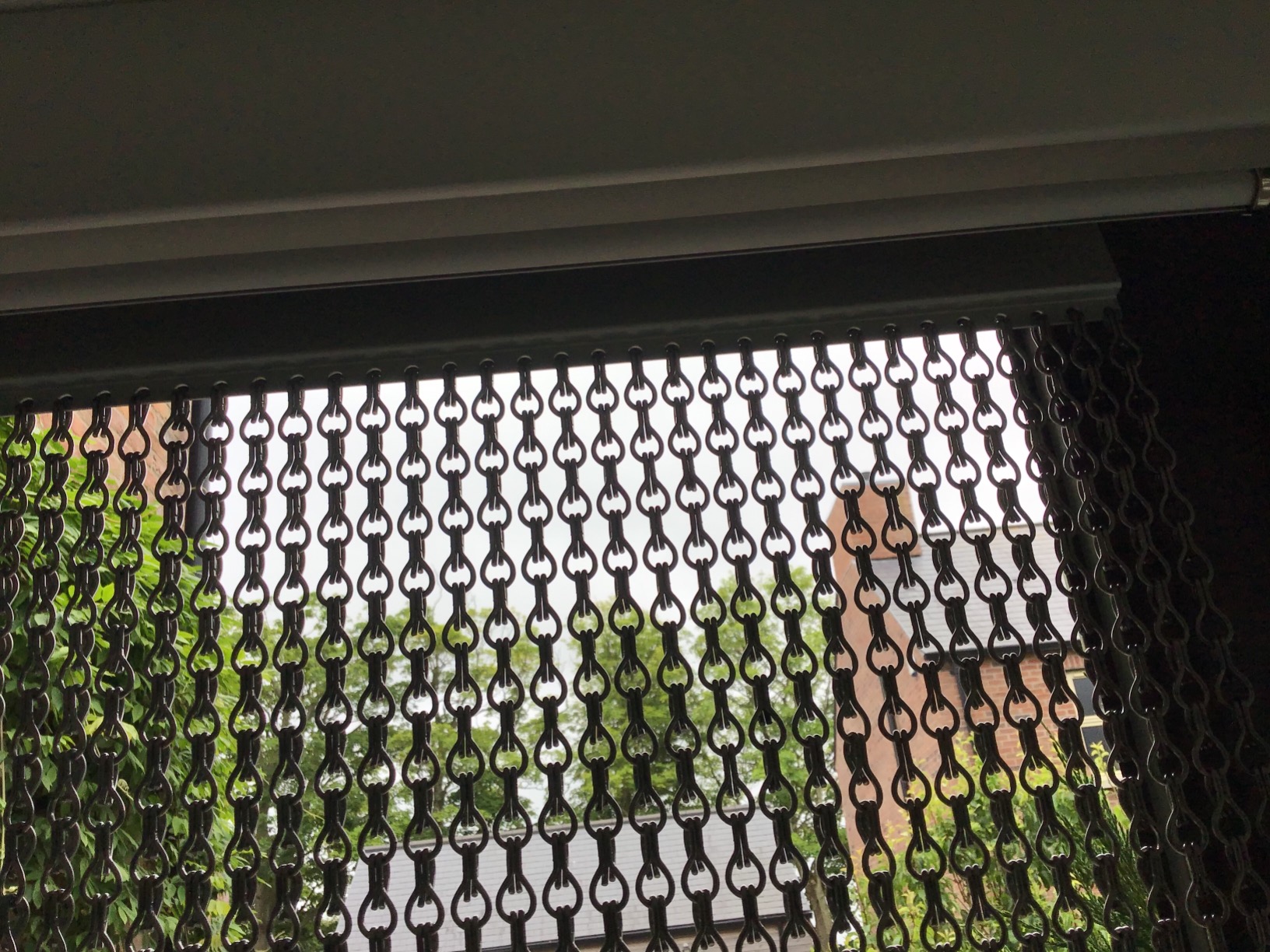 GUNMETAL GREY COLOUR - Premium Aluminium Chain Blind/ Screen Blind ...