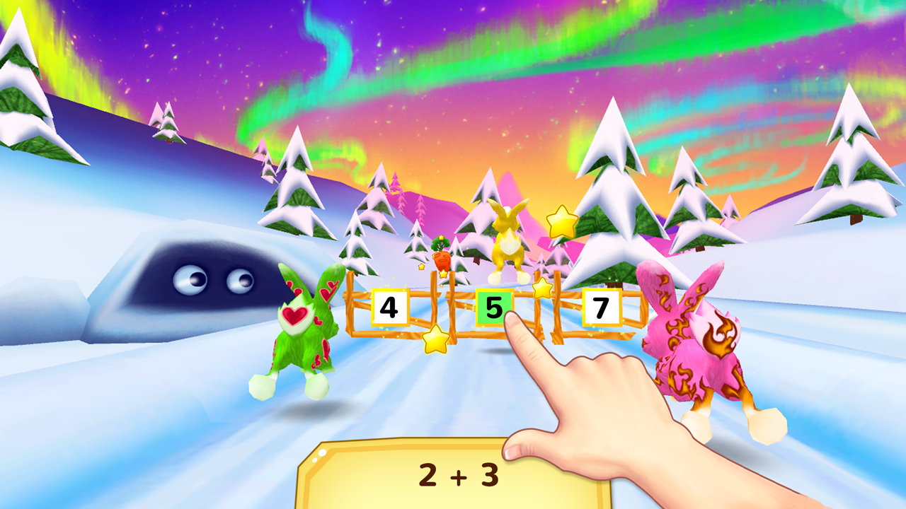 Wonder-Bunnys Mathe-Rennen: Komplette Vorschul-App für Zahlen, Addition ...