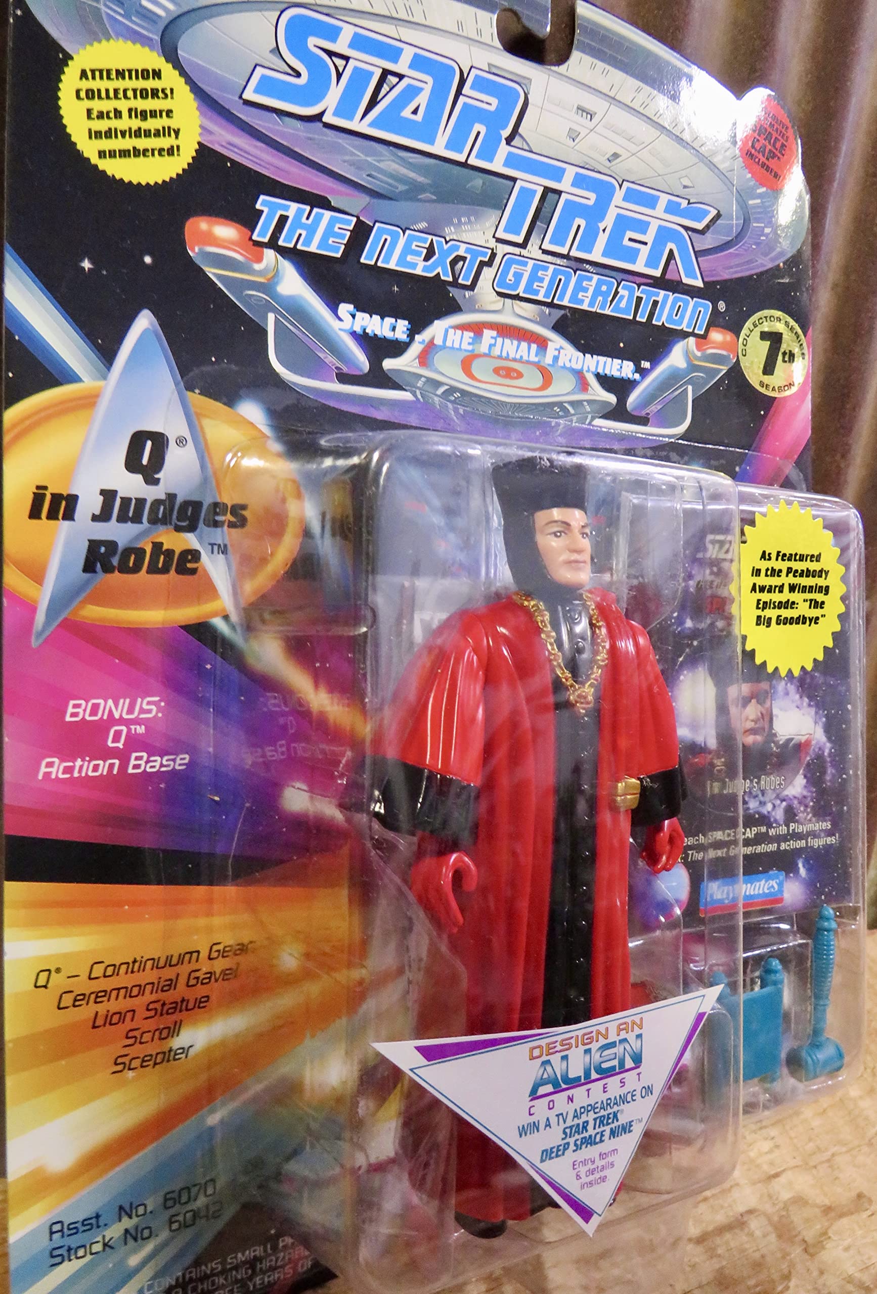 Snapklik.com : Star Trek The Next Generation Q In Judges Robes