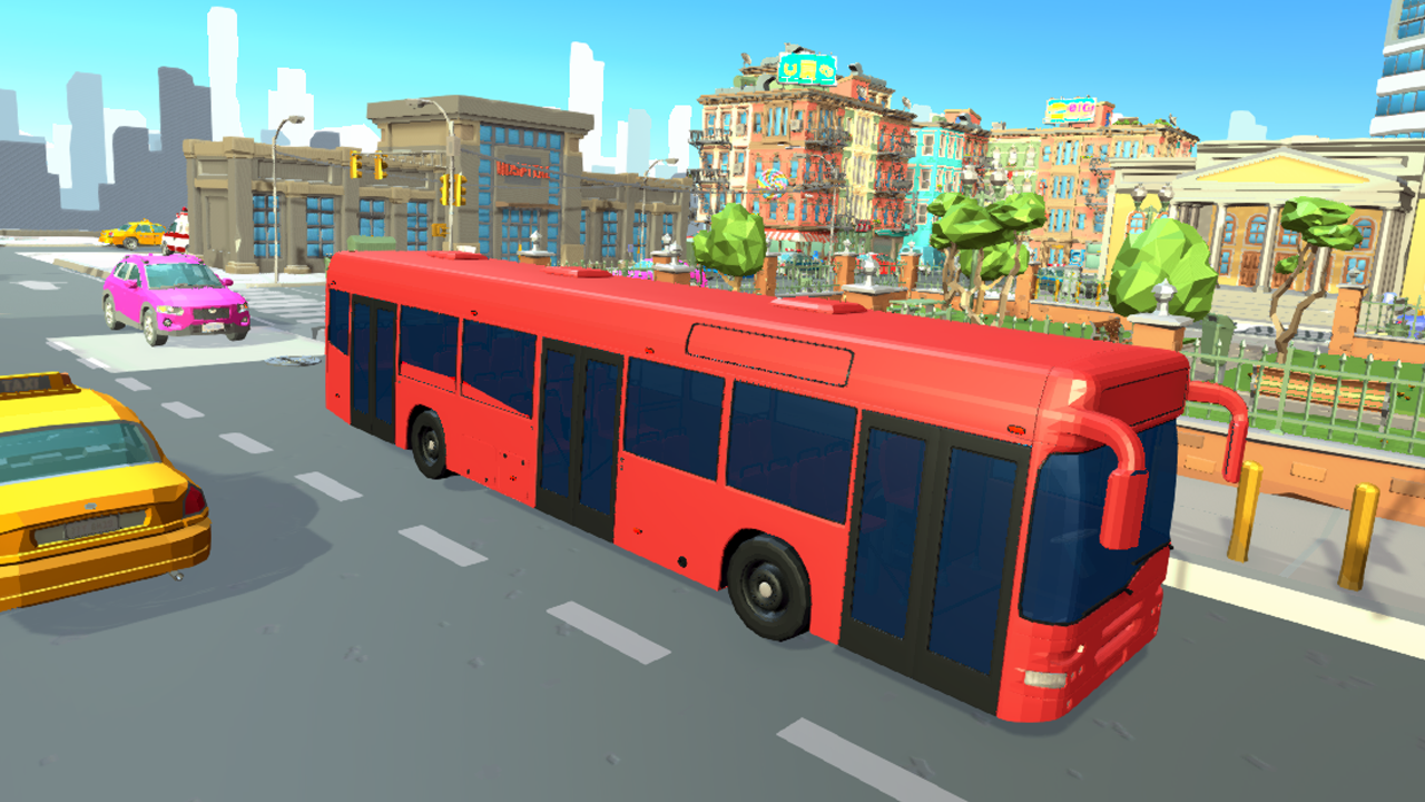 Virtual Blocky Bus Passenger Transport Simulator 3D - App on the Amazon ...