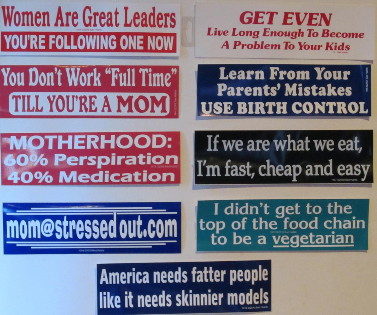 Amazon.com: BUMPER STICKER 'WOMEN ARE GREAT LEADERS - YOU'RE FOLLOWING ...