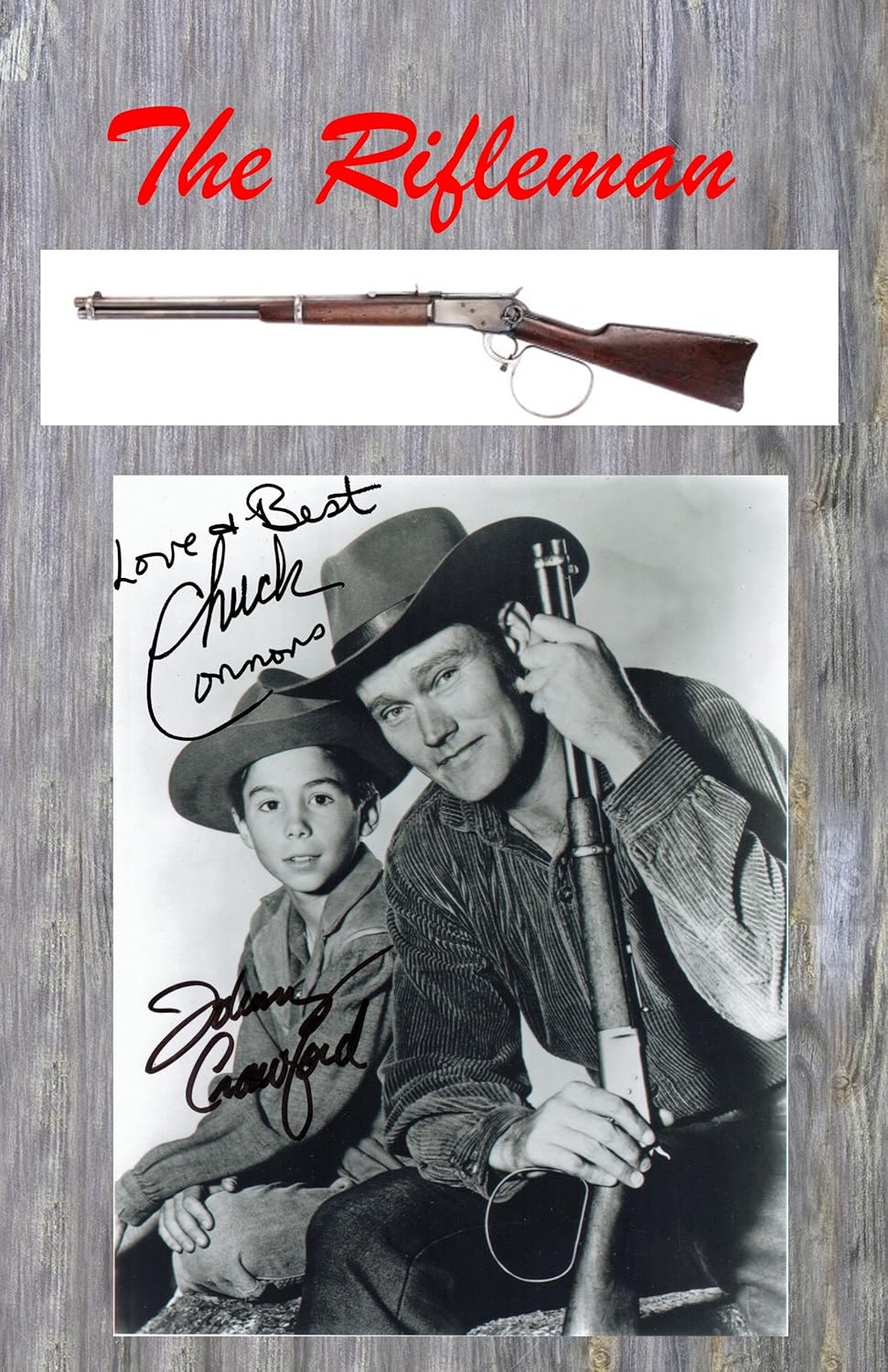 Amazon.com: Gatsbe Exchange Old Tin Sign 8" x 12" The Rifleman Classic ...