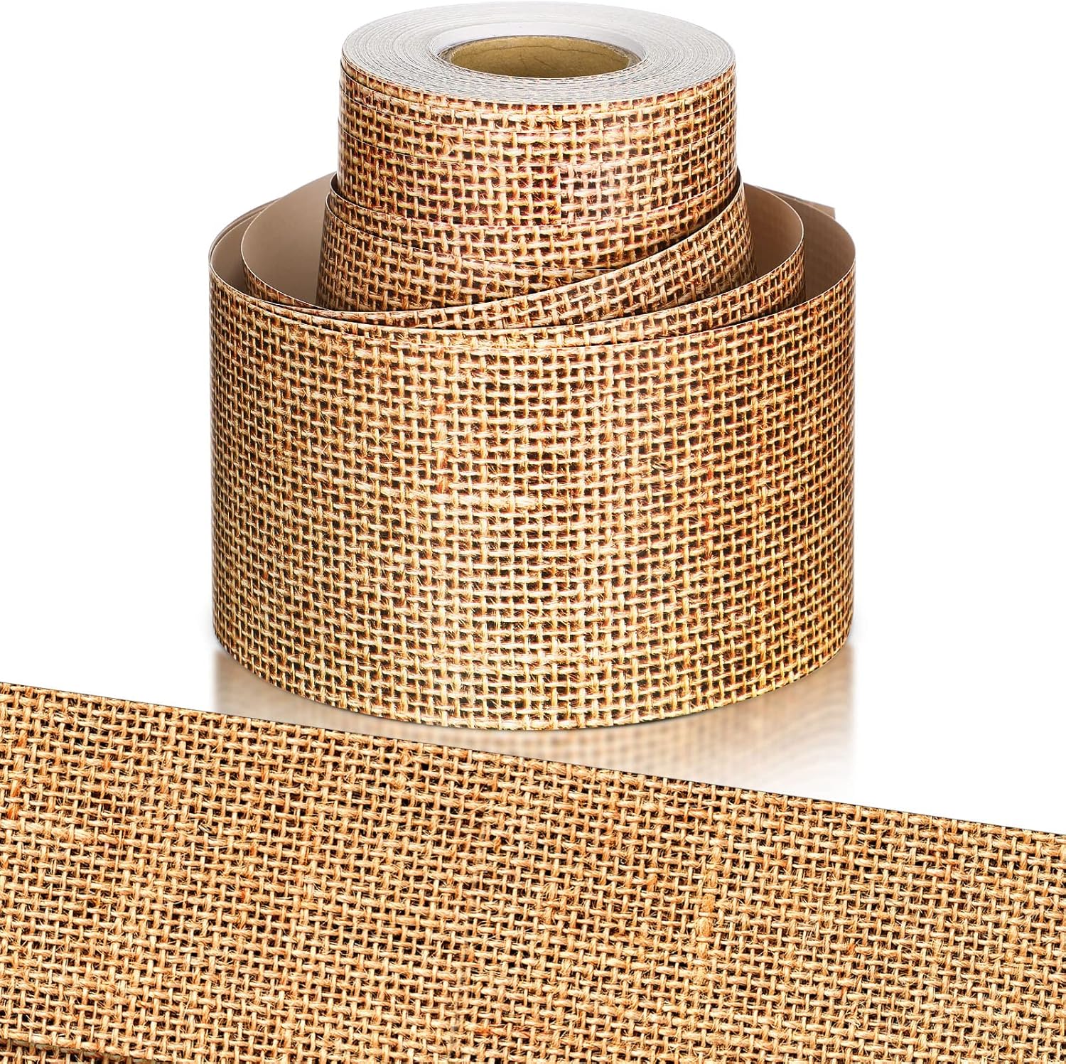 Amazon.com : Yexiya 65.6 Ft Burlap Bulletin Board Borders Burlap ...