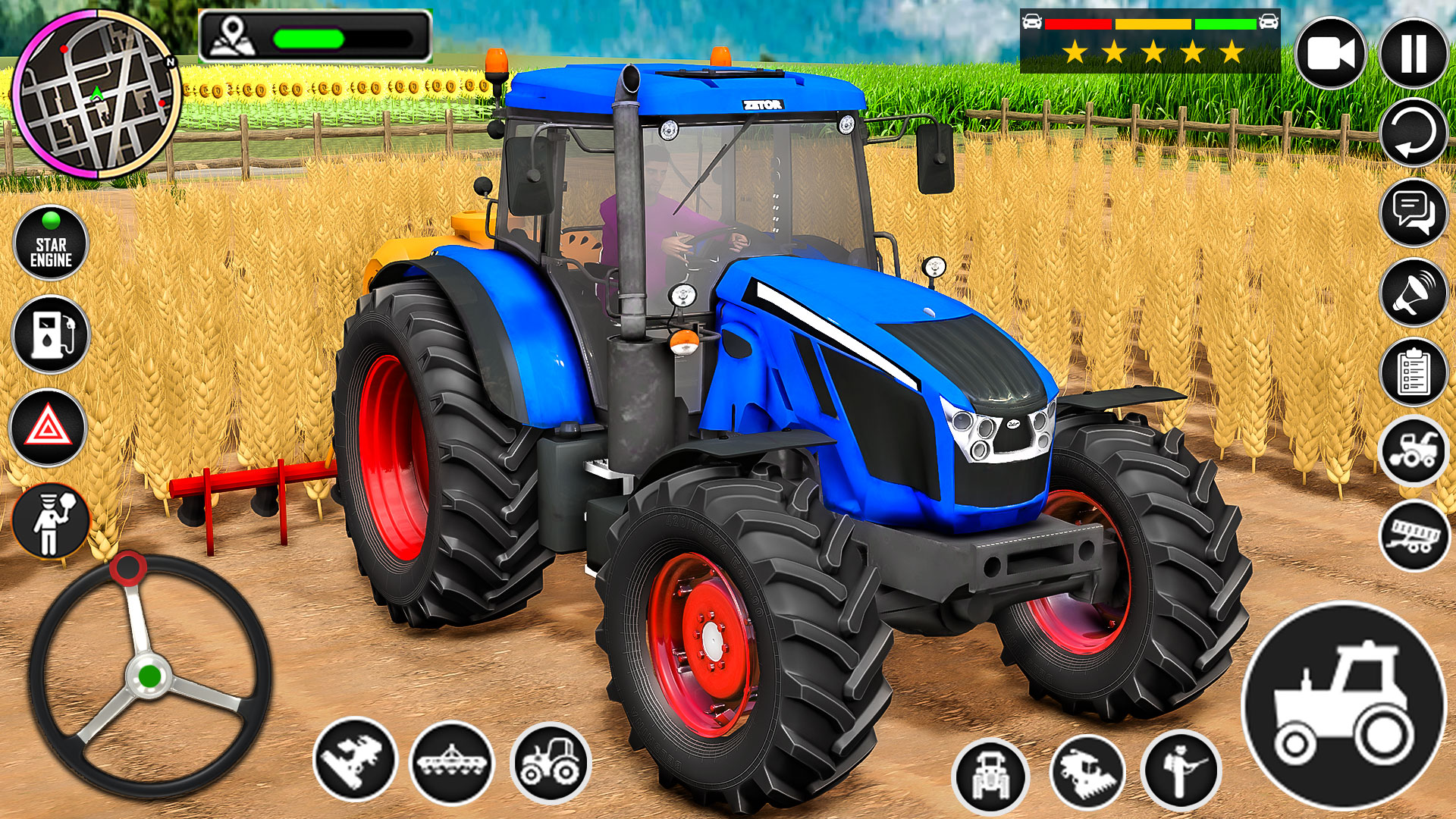 Tractor Simulator Farming Games: Real Tractor Driving Farming Games ...