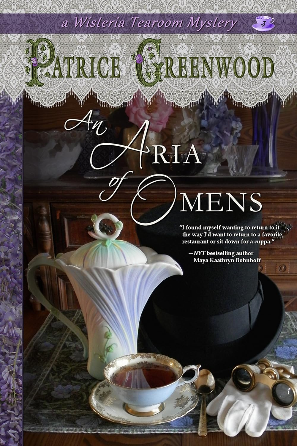 An Aria of Omens (Wisteria Tearoom Mysteries Book 3) - Kindle edition by Greenwood, Patrice ...