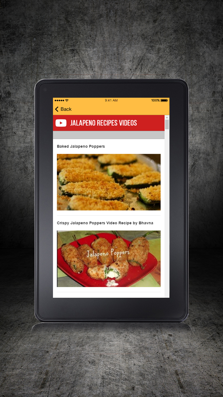 Jalapeno Recipes - App on the Amazon Appstore