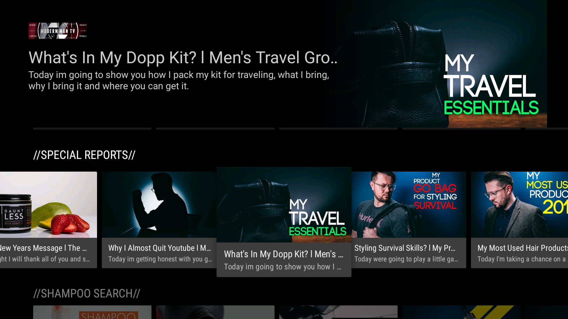 Modern Man TV - App on Amazon Appstore