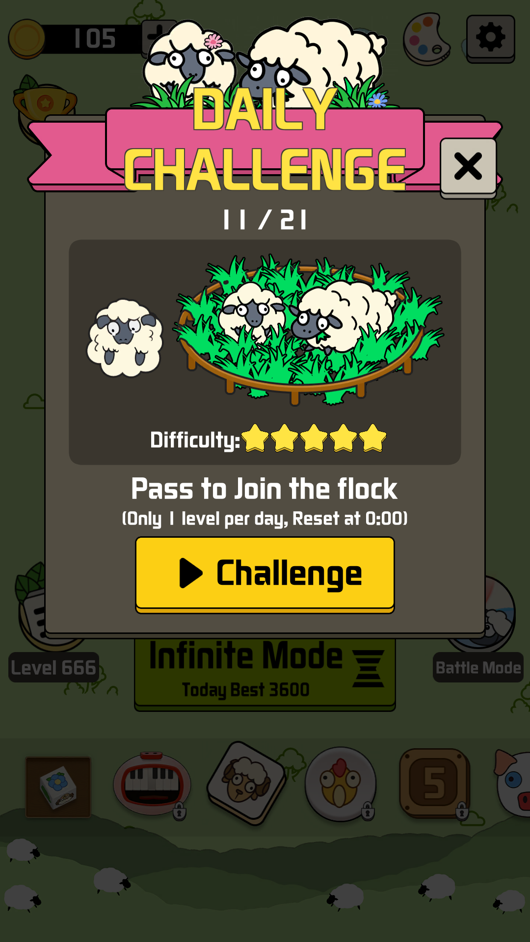 Sheep N Sheep: Daily Challenge - App on Amazon Appstore