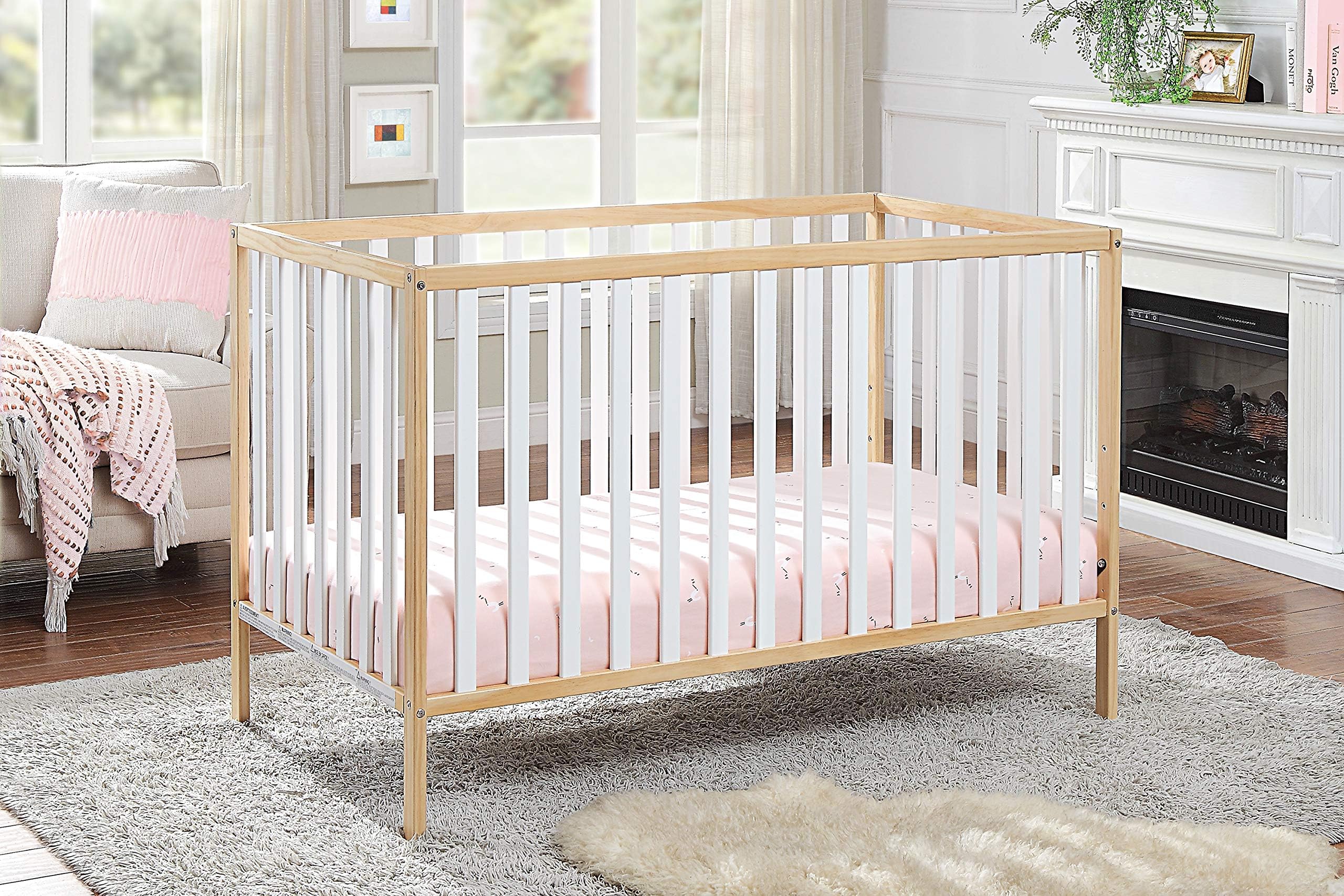 Amazon.com : dadada Baby’s 3-in-1 Austin Convertible Crib - Newborn ...