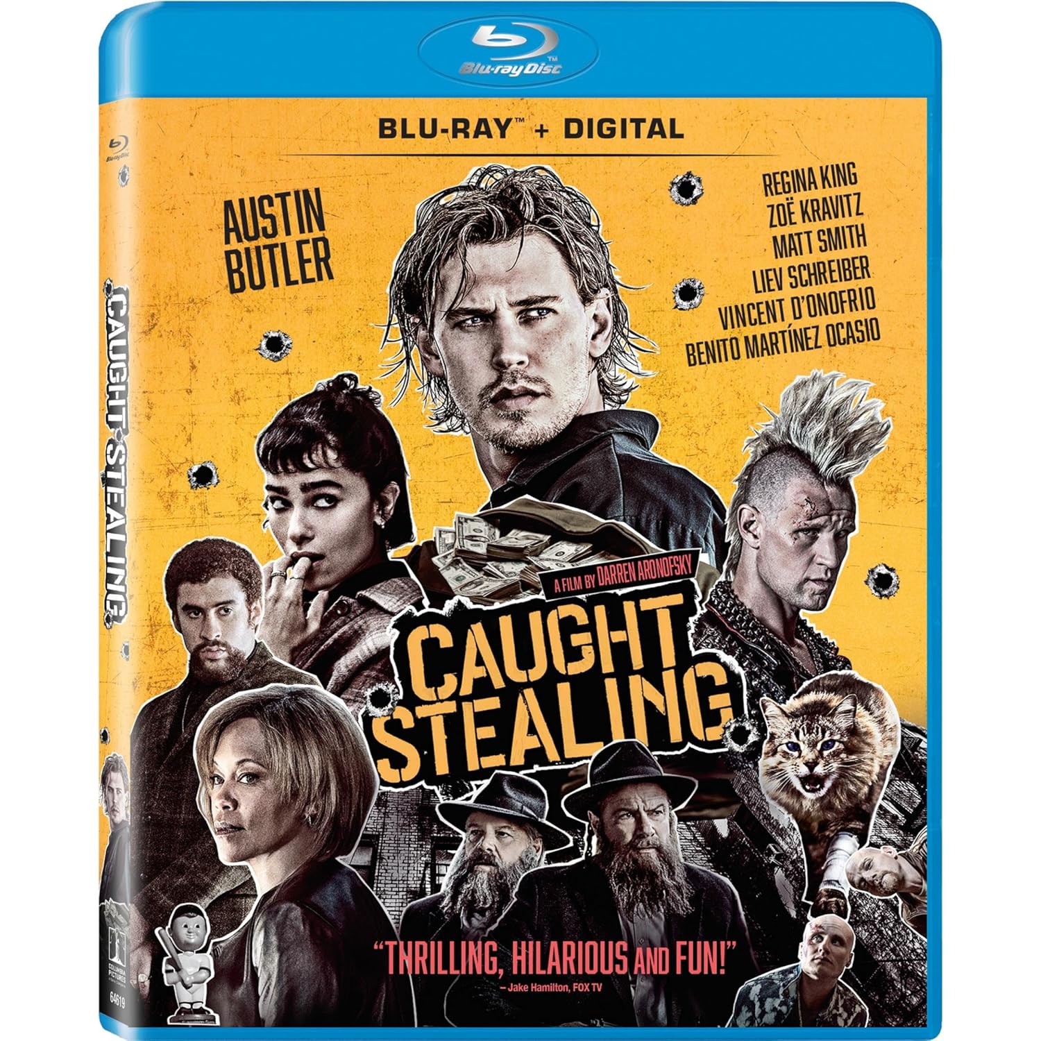 Amazon.com: Caught Stealing - Blu-ray + Digital : Austin Butler, Regina ...