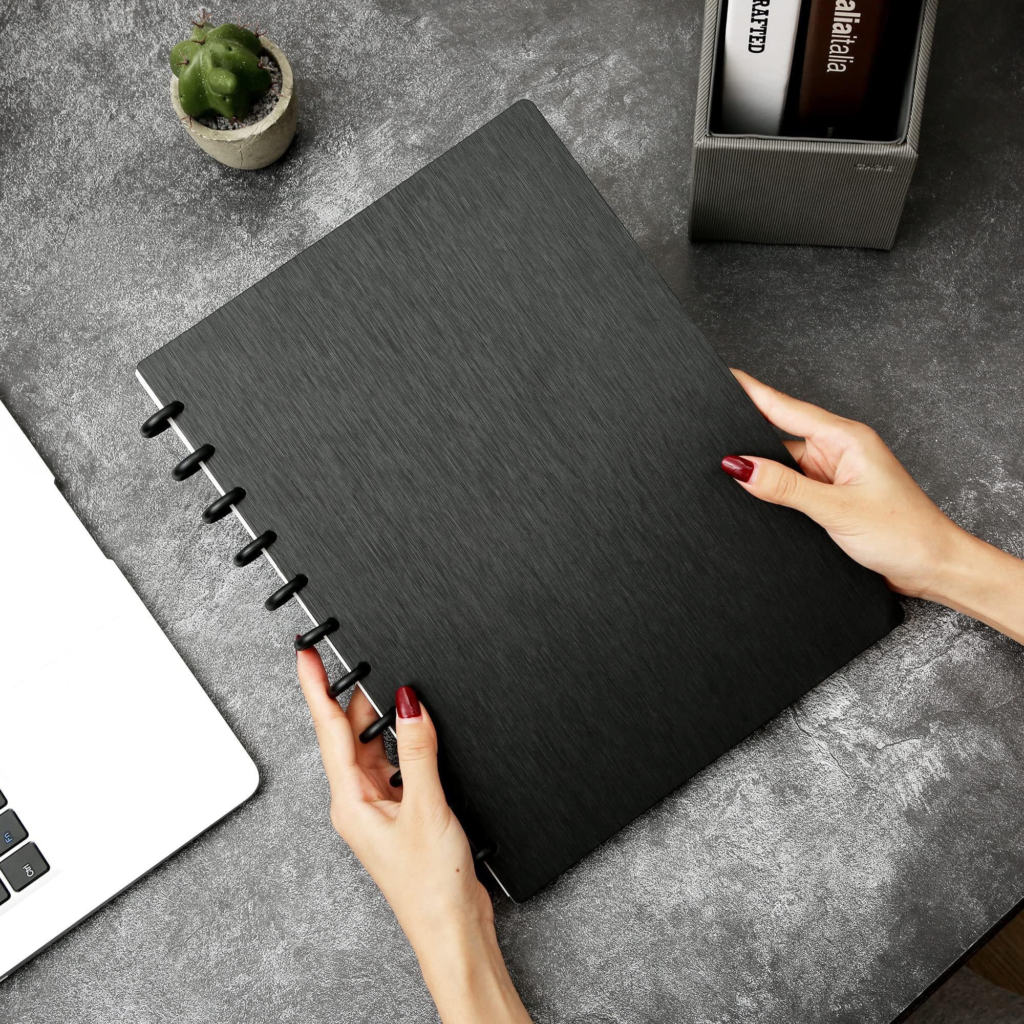 Snapklik.com : Yoment 2 Pack Discbound Notebook Refillable 5 Subject ...