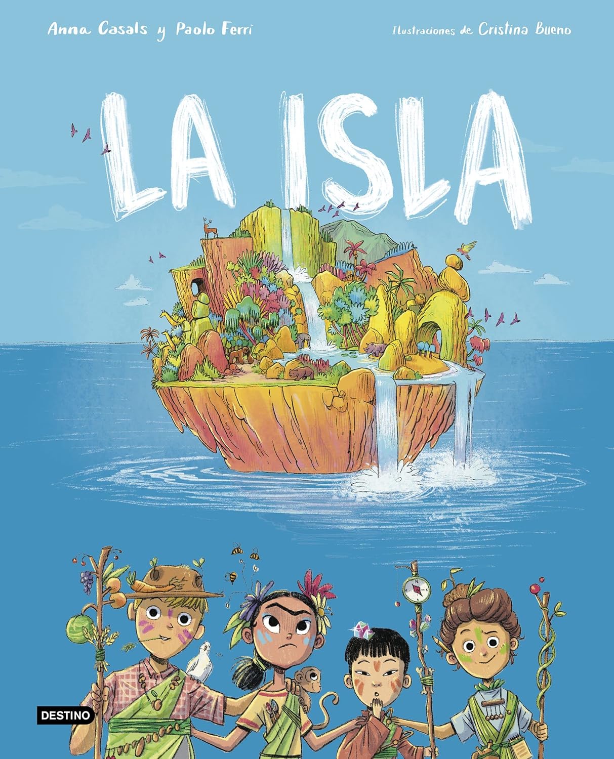 La isla: Un cuento ilustrado sobre el medioambiente para niños y niñas ...
