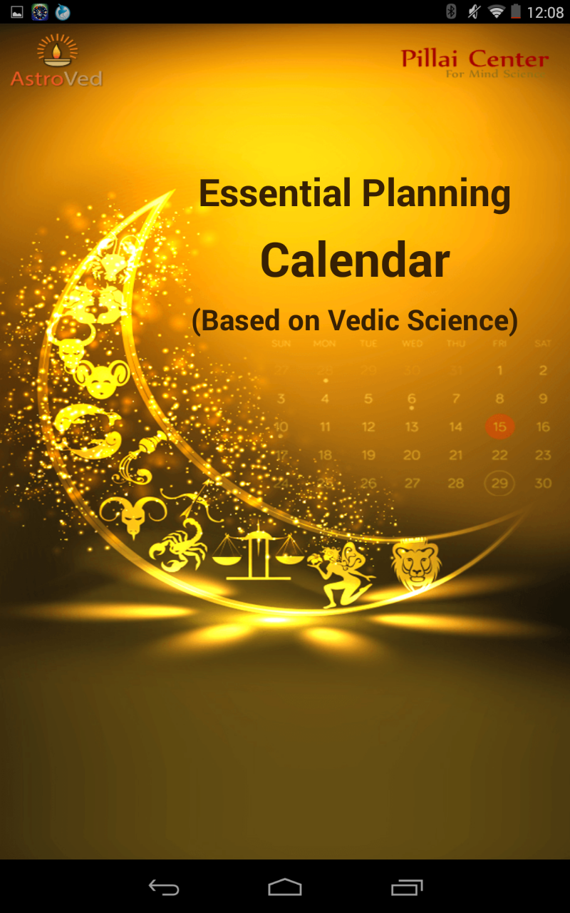 Vedic Calendar Pro - App on Amazon Appstore