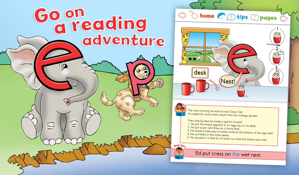 Letterland Stories: Eddy Elephant, Firefighter Fred & Golden Girl ...