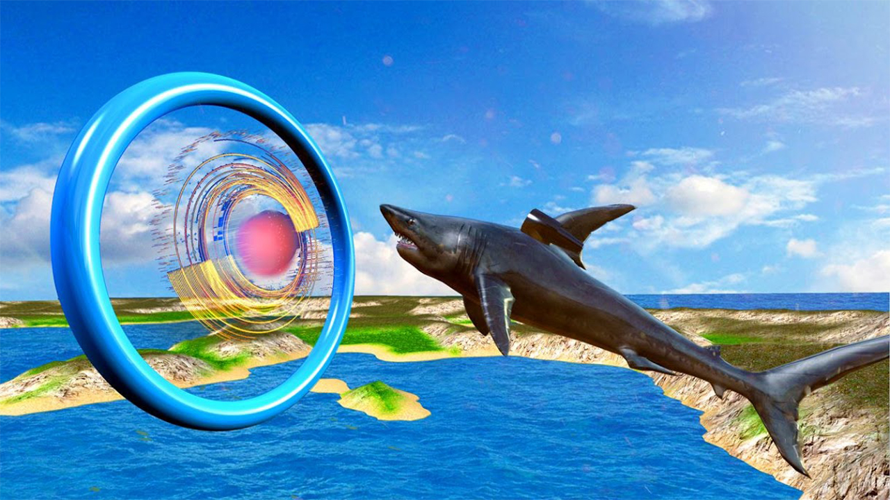Flying Deadly Shark Attack Simulator 3D: Underwater Ocean Survival ...