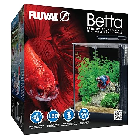 Fluval Betta Premium Aquarium Kit, 2.6 Gallon : Amazon.in: Pet Supplies