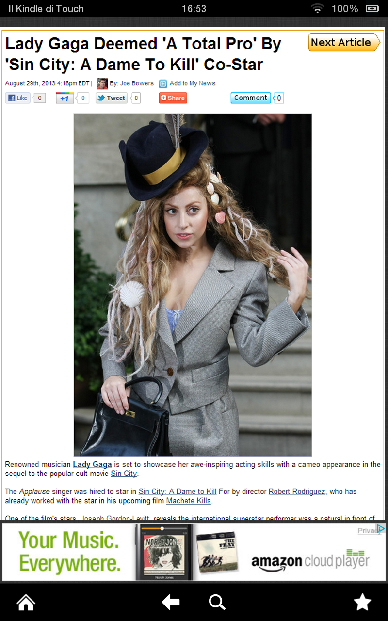 Lady Gaga News - App on Amazon Appstore