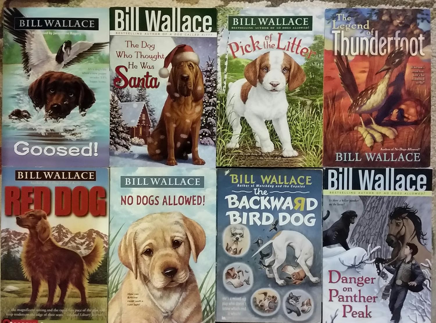 Bill Wallace - (Set of 8) - Not a Boxed Set (Trapped in Death Cave ...