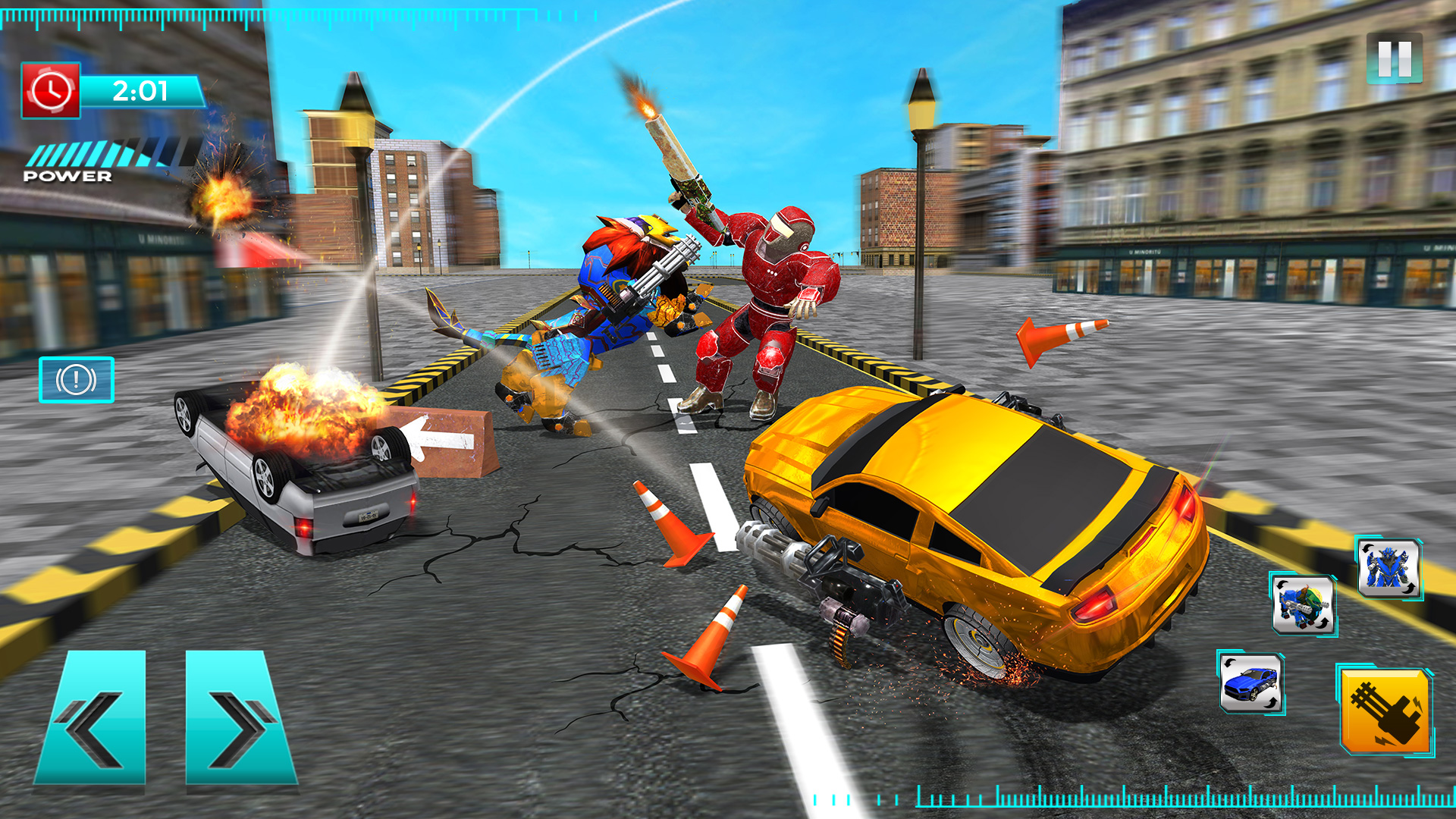 Robots War Shooting Mech Battles Games - App on Amazon Appstore
