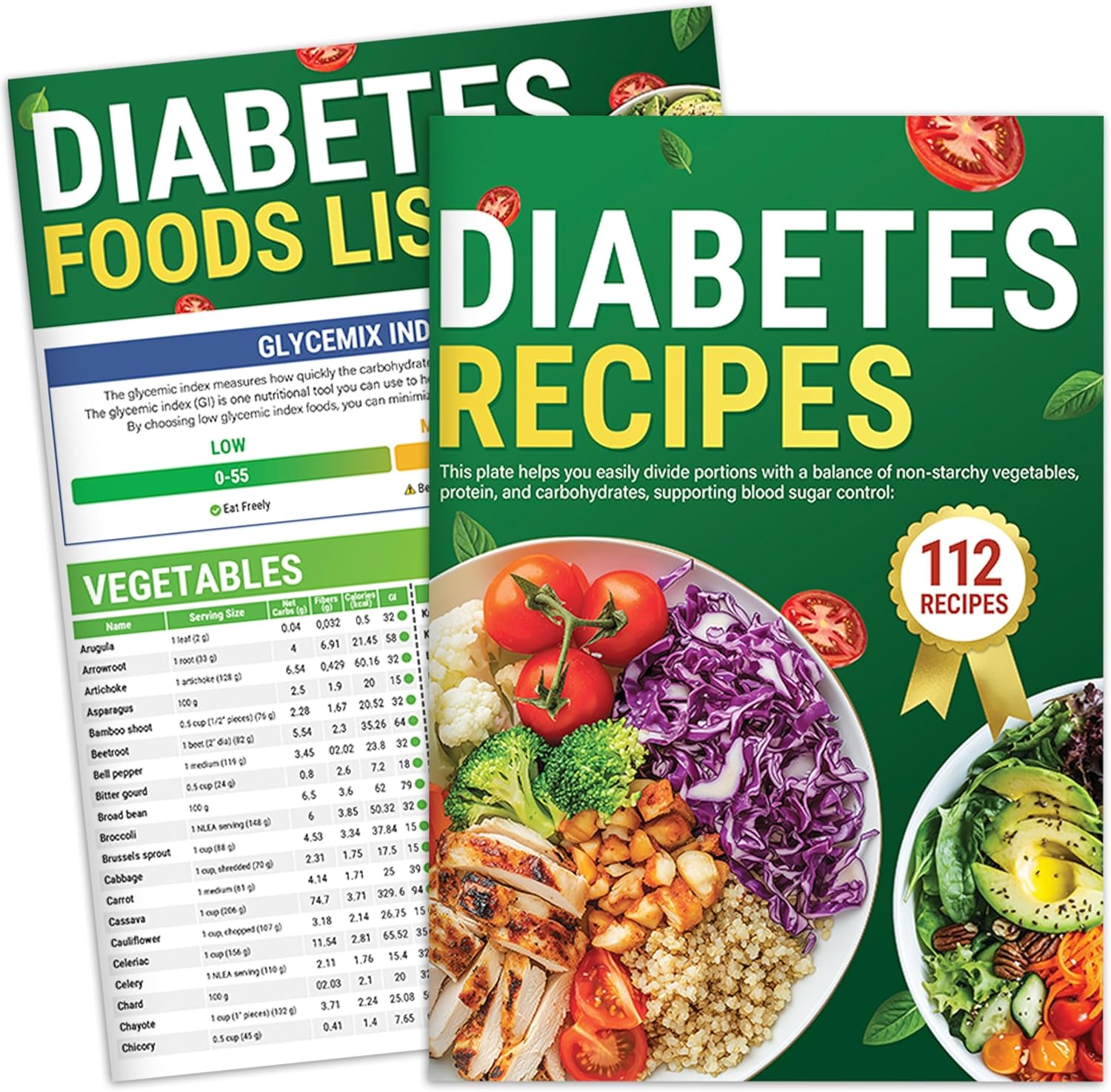 Amazon.com: PEAHEAL Diabetes Food List & Meal Planner – 400+ Foods ...