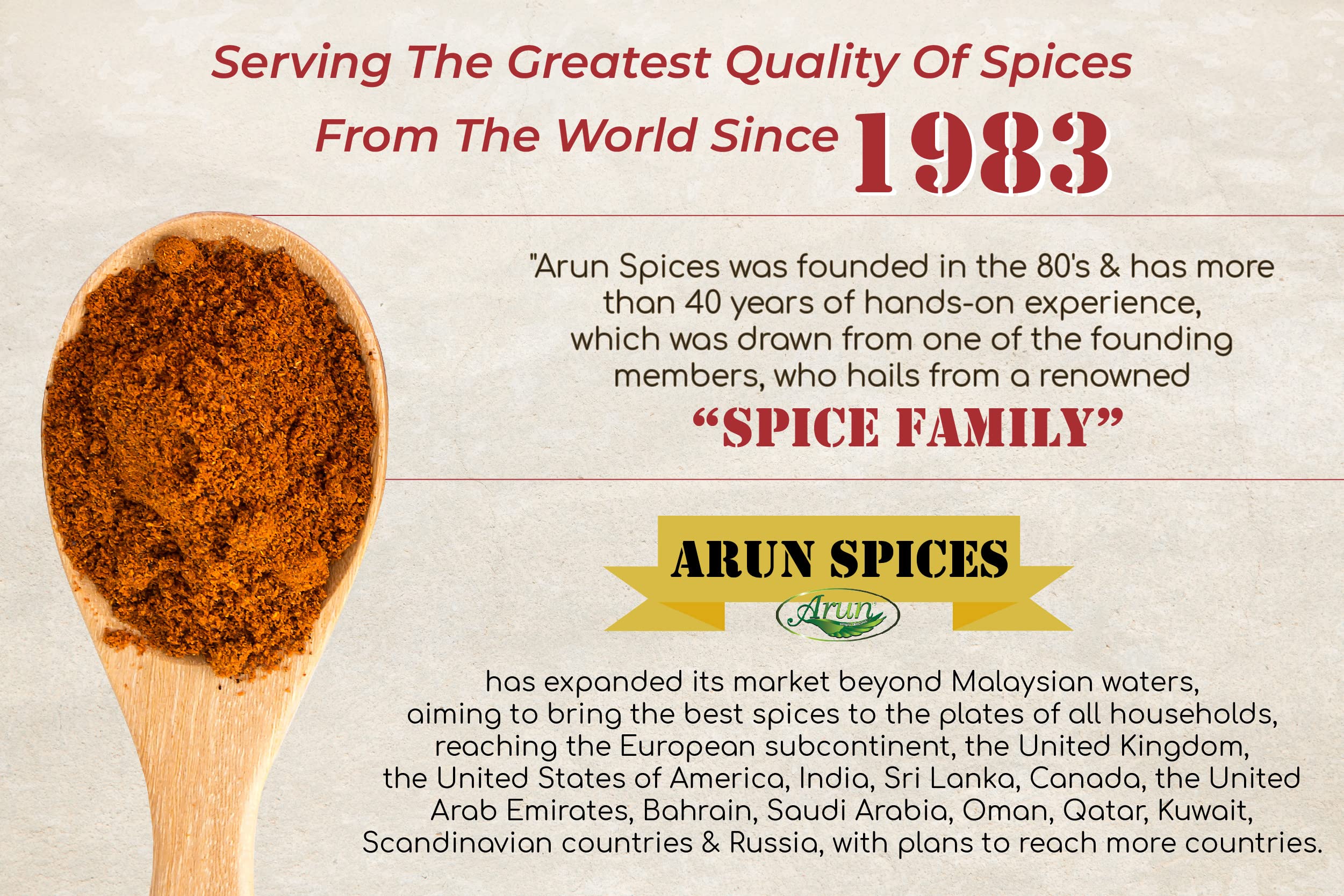 Snapklik.com : ARUN FISH & PRAWNS CURRY POWDER 200G