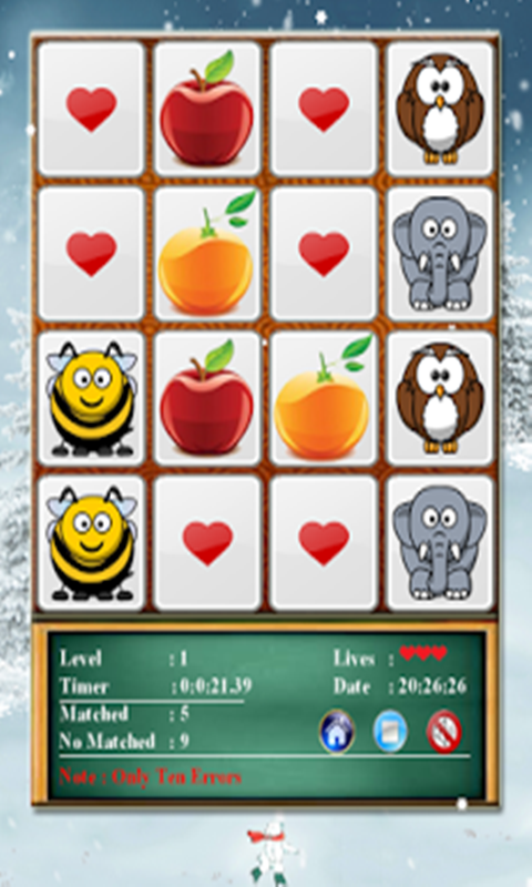 Matching Fruits and Animals - App on Amazon Appstore