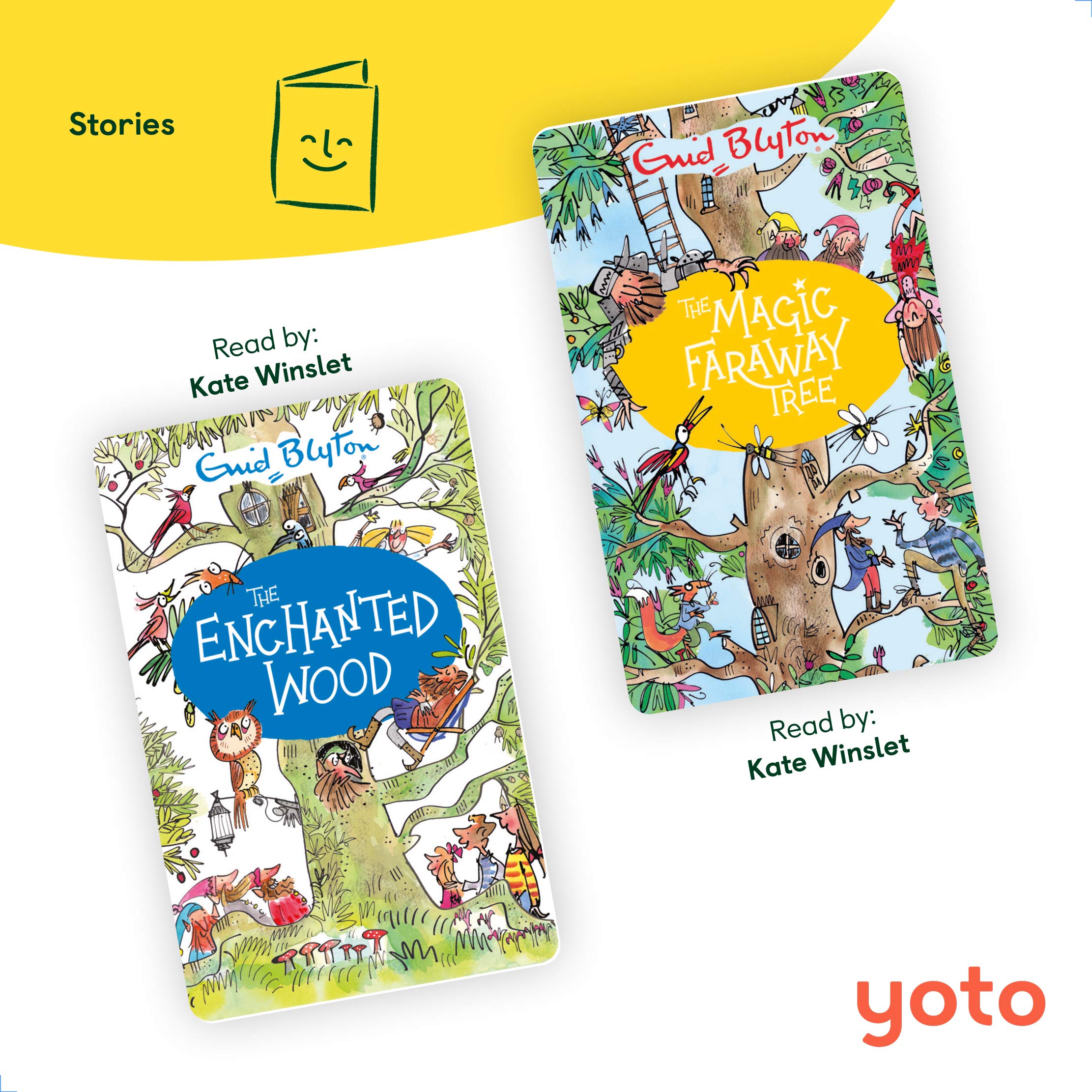 Buy Yoto ‘The Magic Faraway Tree Trilogy' by Enid Blyton Card Pack for ...
