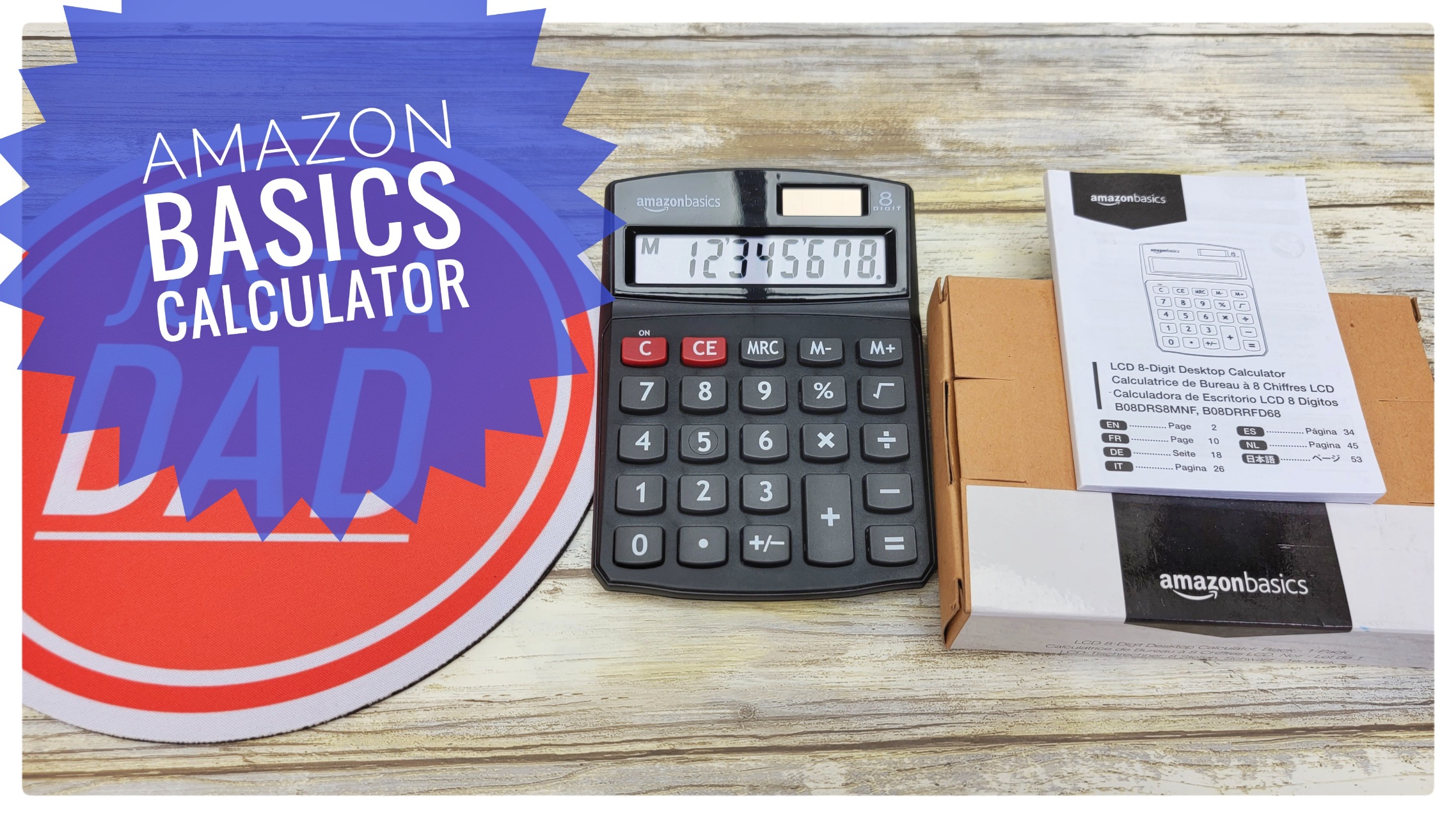Watch Review Amazon Basics Calculator Works Great! on Amazon Live