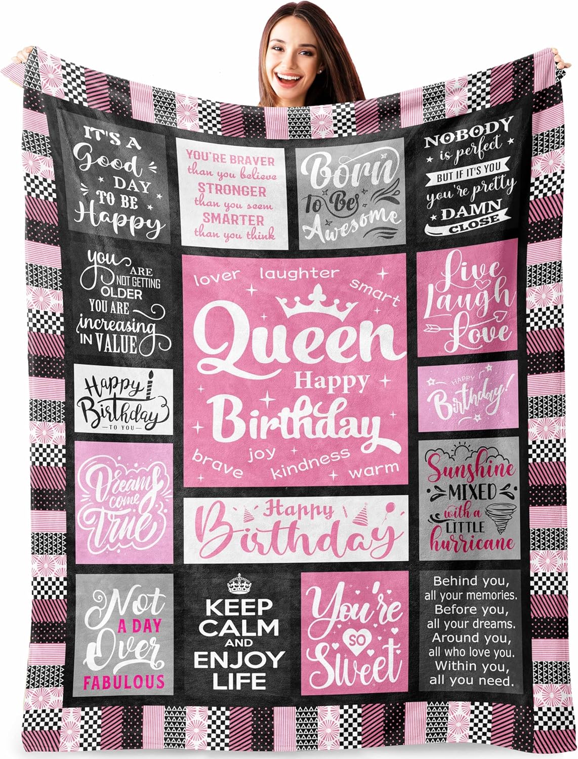 Amazon.com: Atokker Birthday Gifts for Best Friend - Women's Throw ...