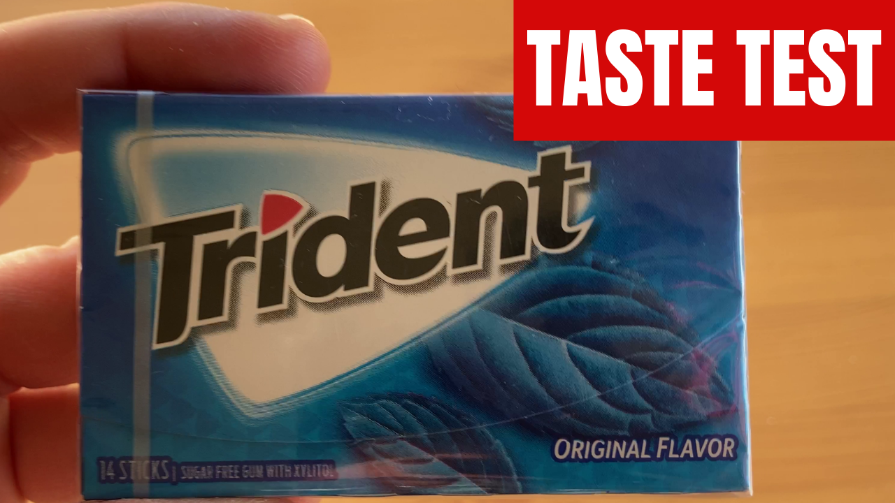 Watch Trident Original Flavor Sugar Free Gum - Review on Amazon Live