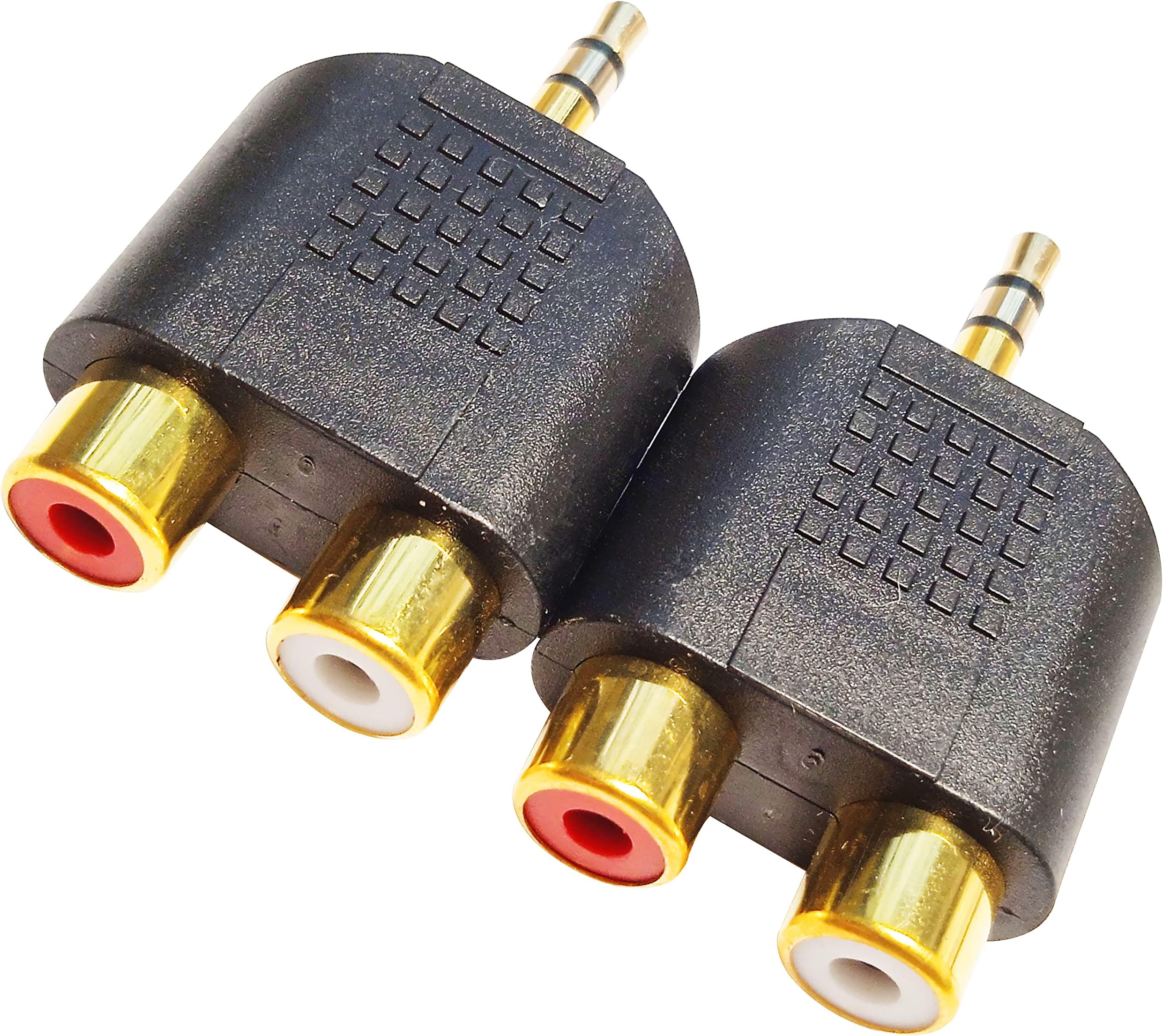 3.5mm to RCA Splitter Adapter - Oxsubor Gold Plated 3.5mm Male Stereo ...