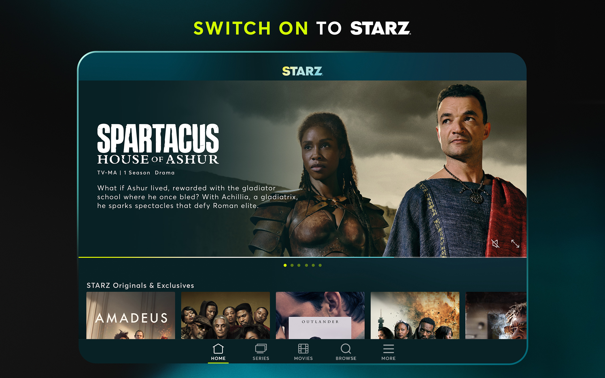 STARZ - App on Amazon Appstore