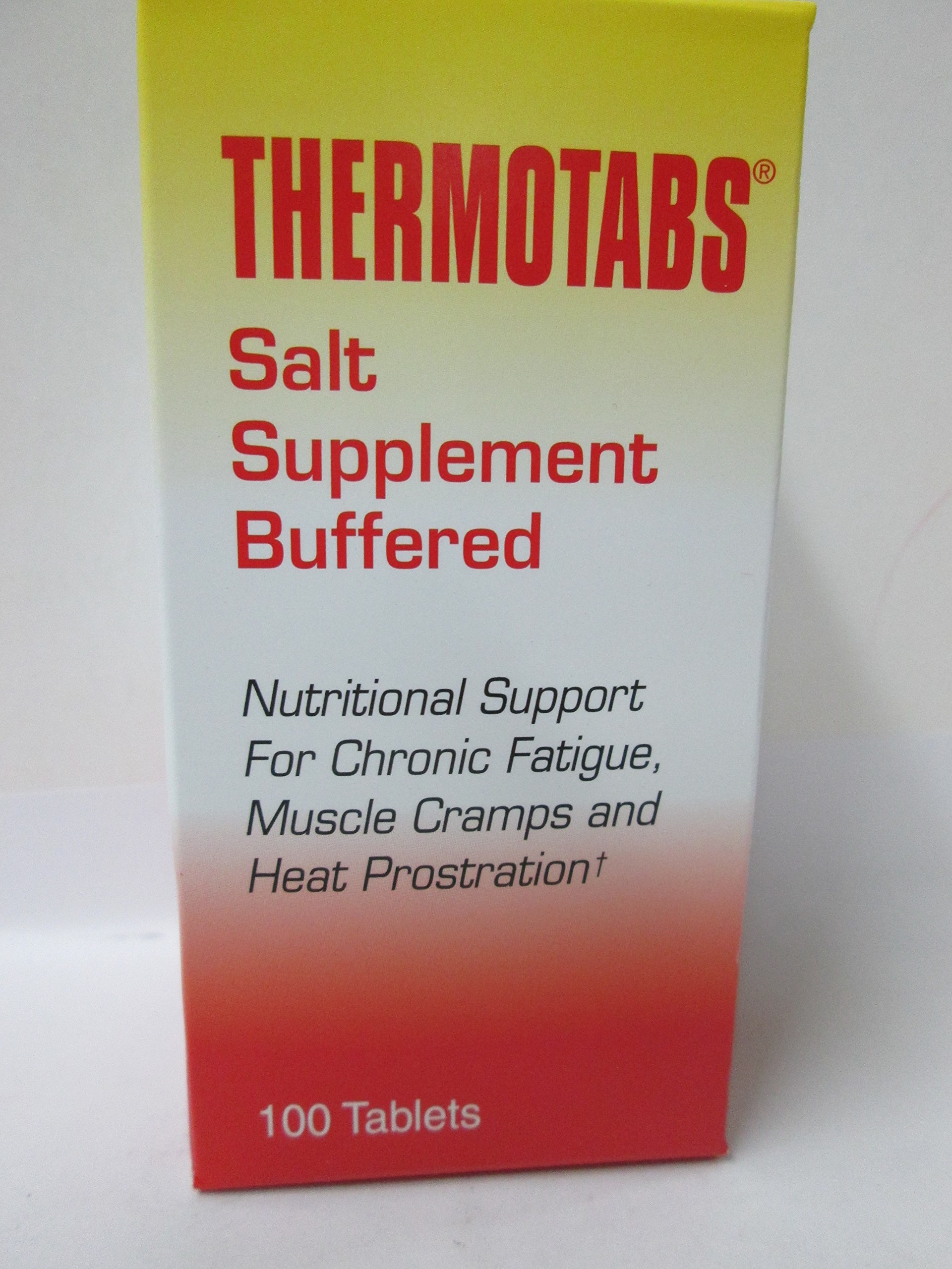 Thermotab Buffered Salt Tablets - 100s | Electrolyte Supplement for ...