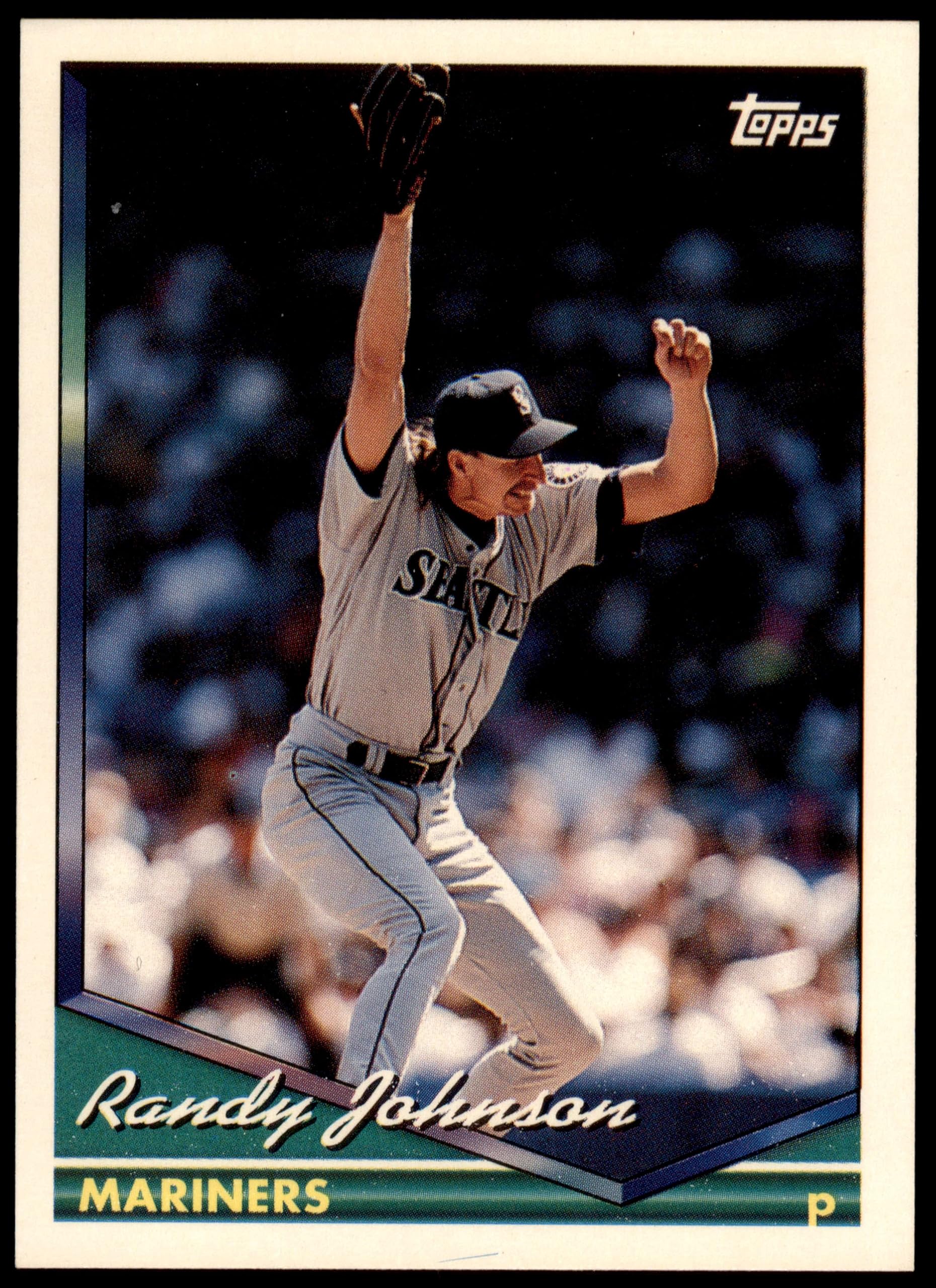 Randy Johnson Mariners Baseball Card