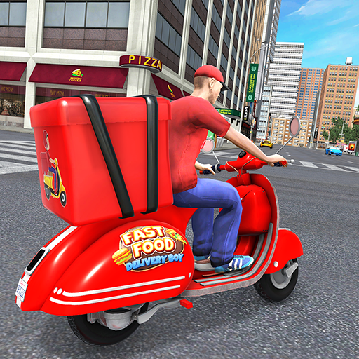 Pizza Delivery Real City Bike Driving Simulator: 3D Motorcycle Game ...