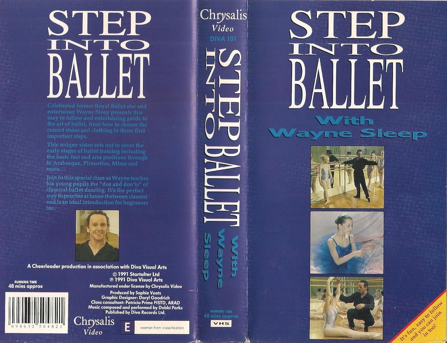 Step Into Ballet-Wayne Sleep [VHS] : Amazon.co.uk: DVD & Blu-ray