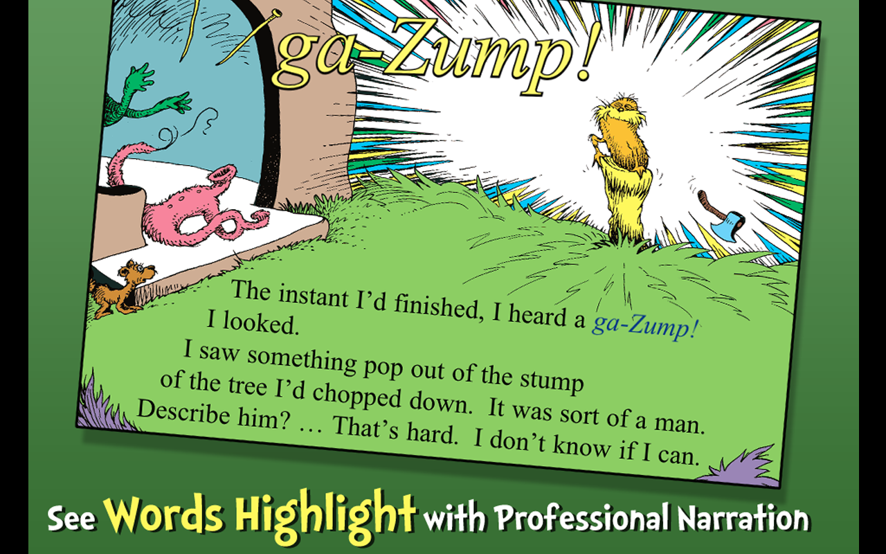 The Lorax - Dr. Seuss - App on Amazon Appstore