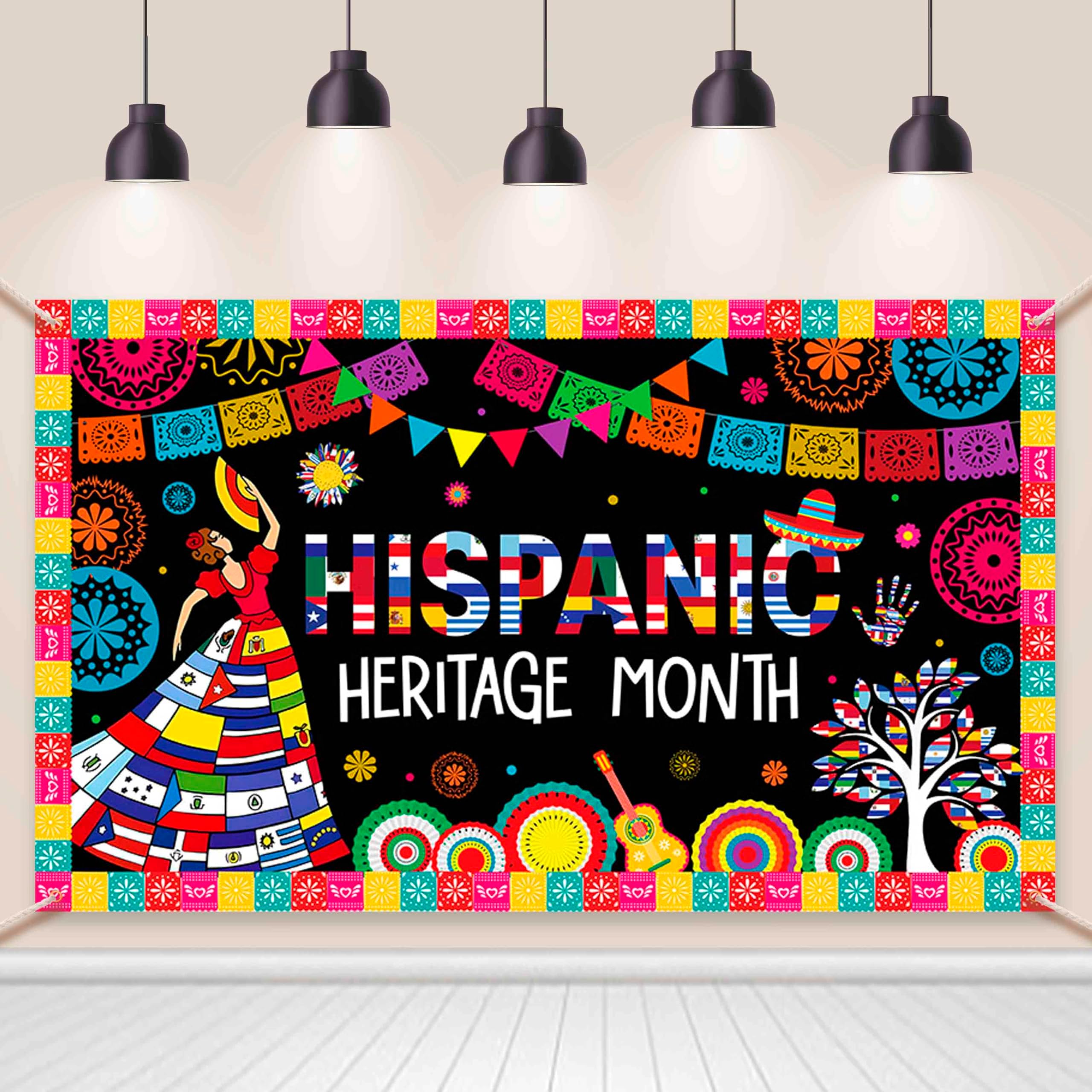 Amazon.com: Hispanic Heritage Month Decorations, Latin American ...