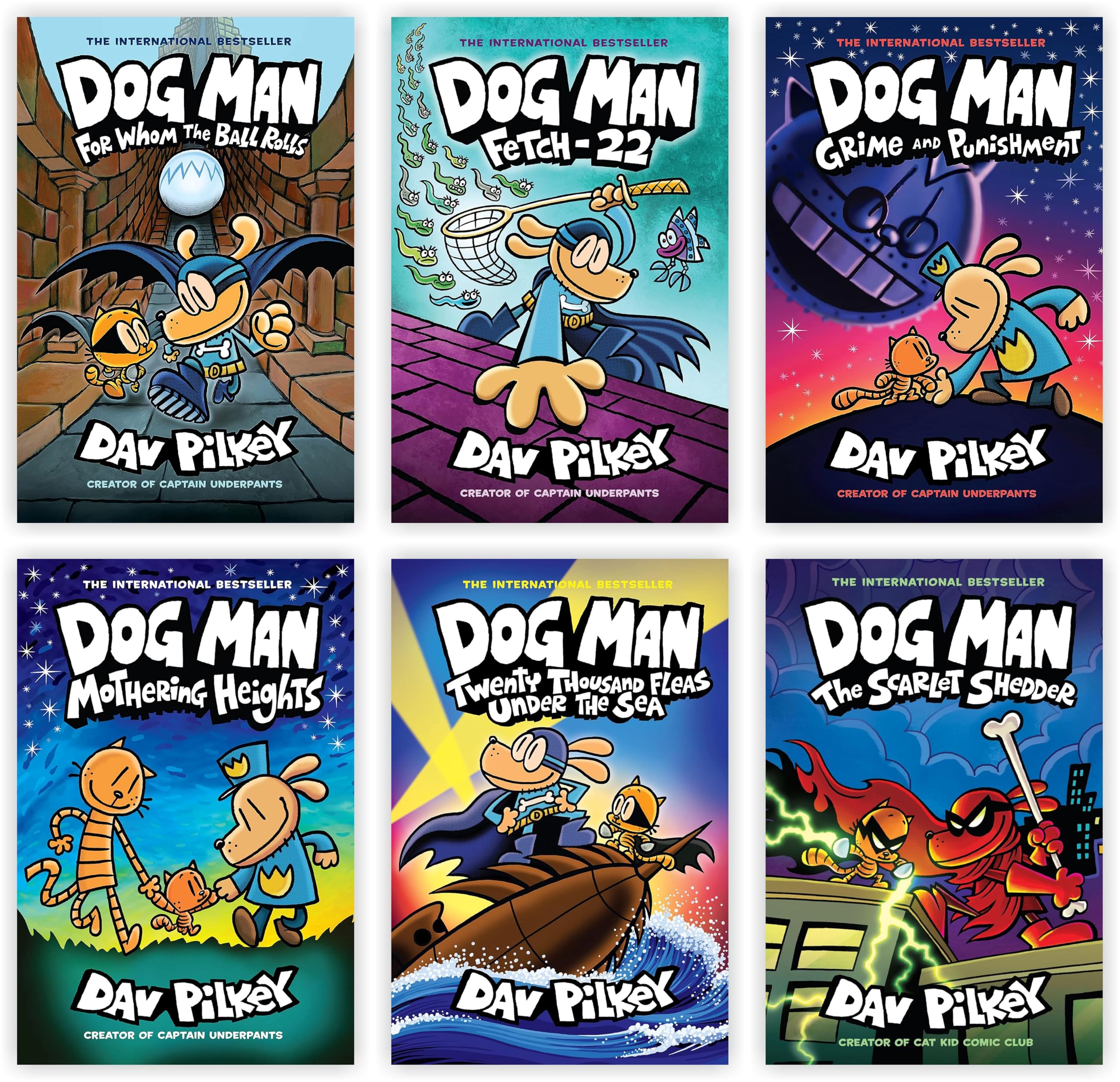 Dogman Series 6 Books Collection Set (Books 7-12) Hardcover: Amazon.com ...