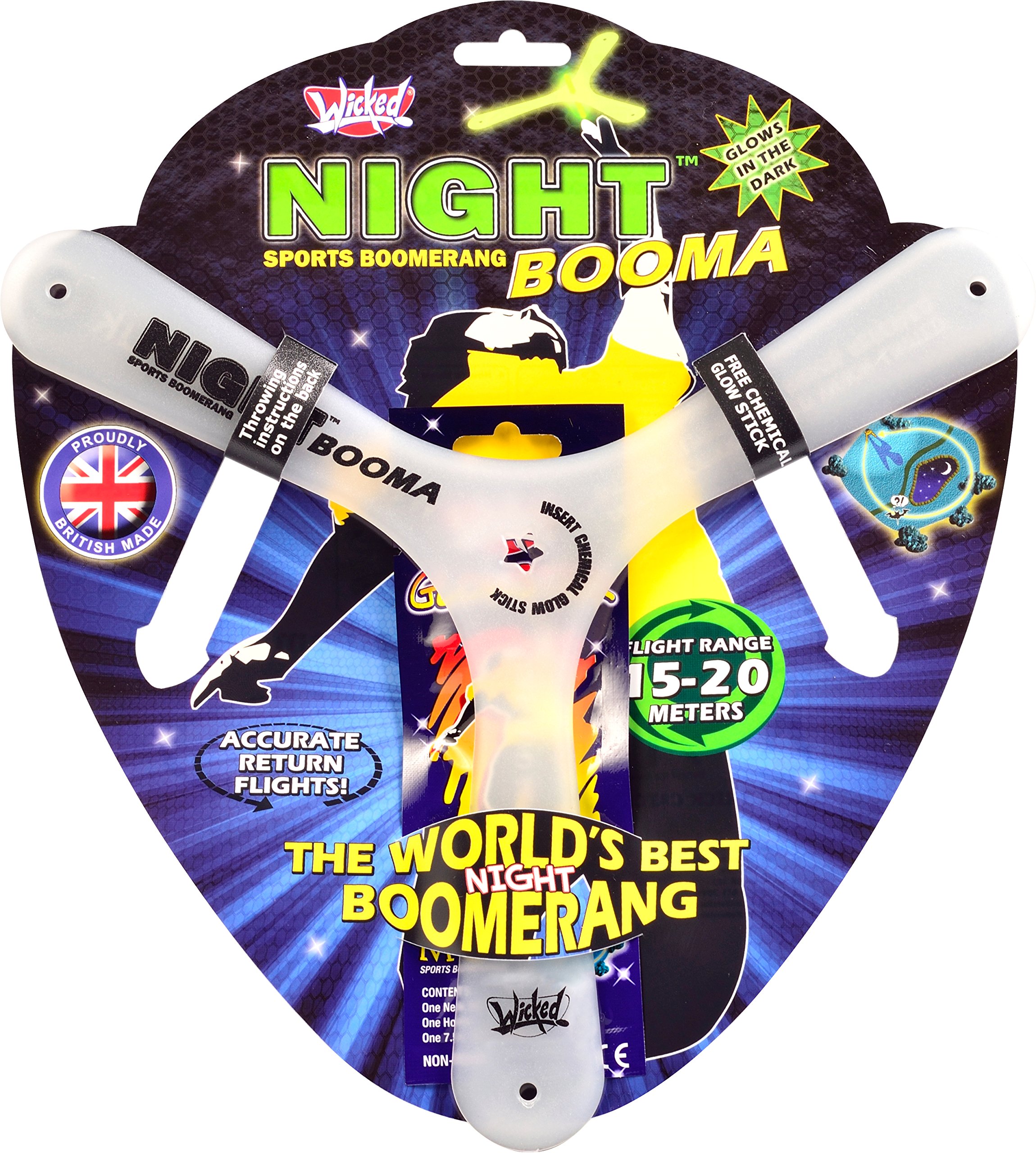 Night Boomarang Flying Sports Toy | Desertcart INDIA