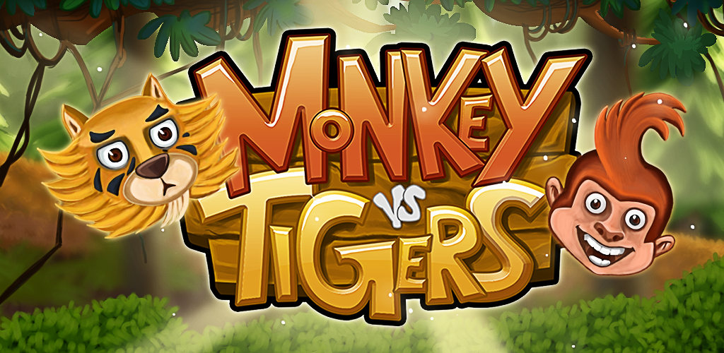 Monkey Playing With Tigers