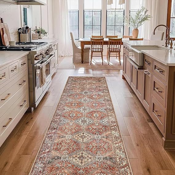 Amazon.com: Bavni 2x5 Runner Rug Non Slip, Machine Washable Rug Runners ...