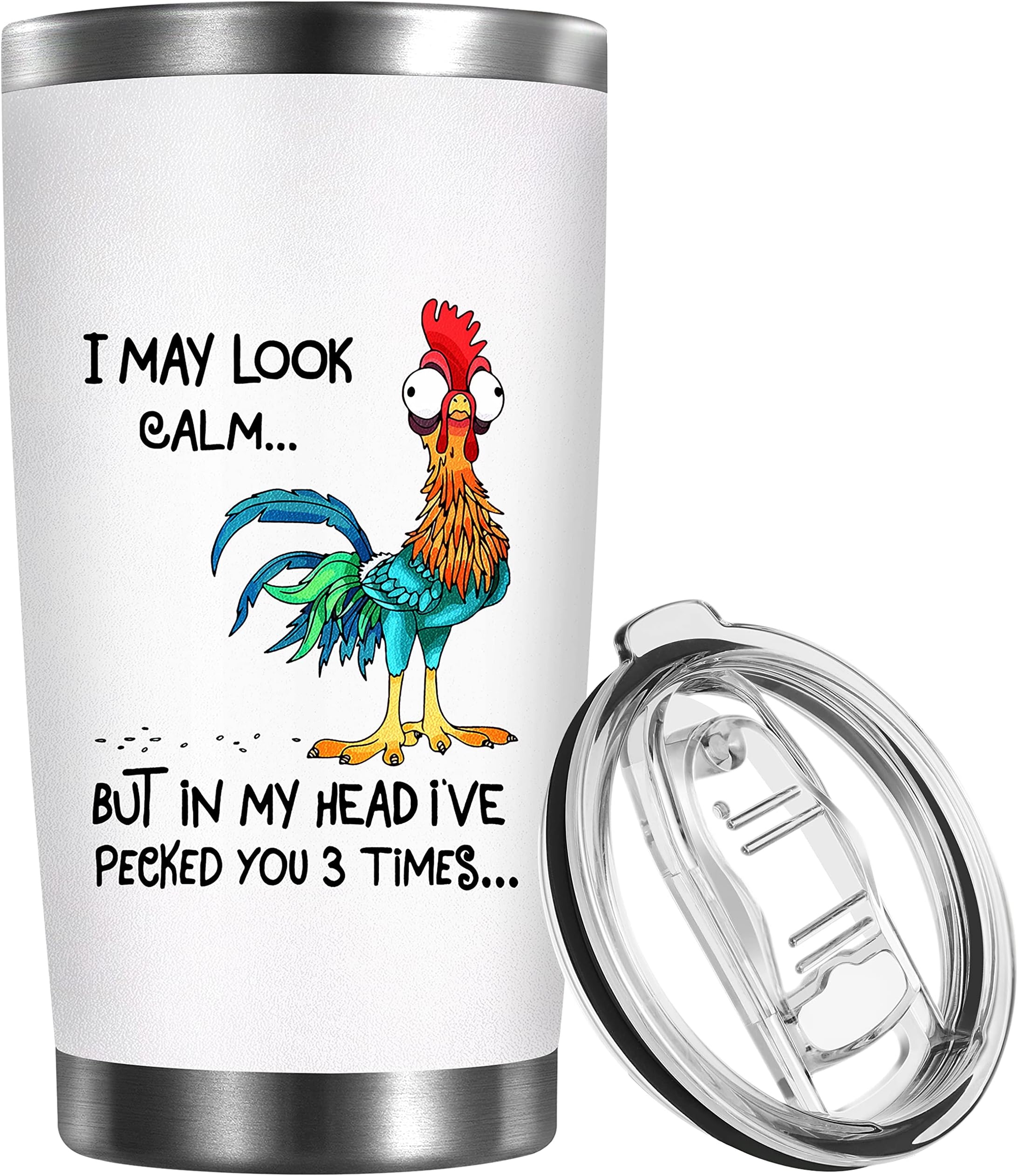 Amazon.com | Cosictic Crazy Chicken Lady Gift, Chicken Gift For Chicken ...