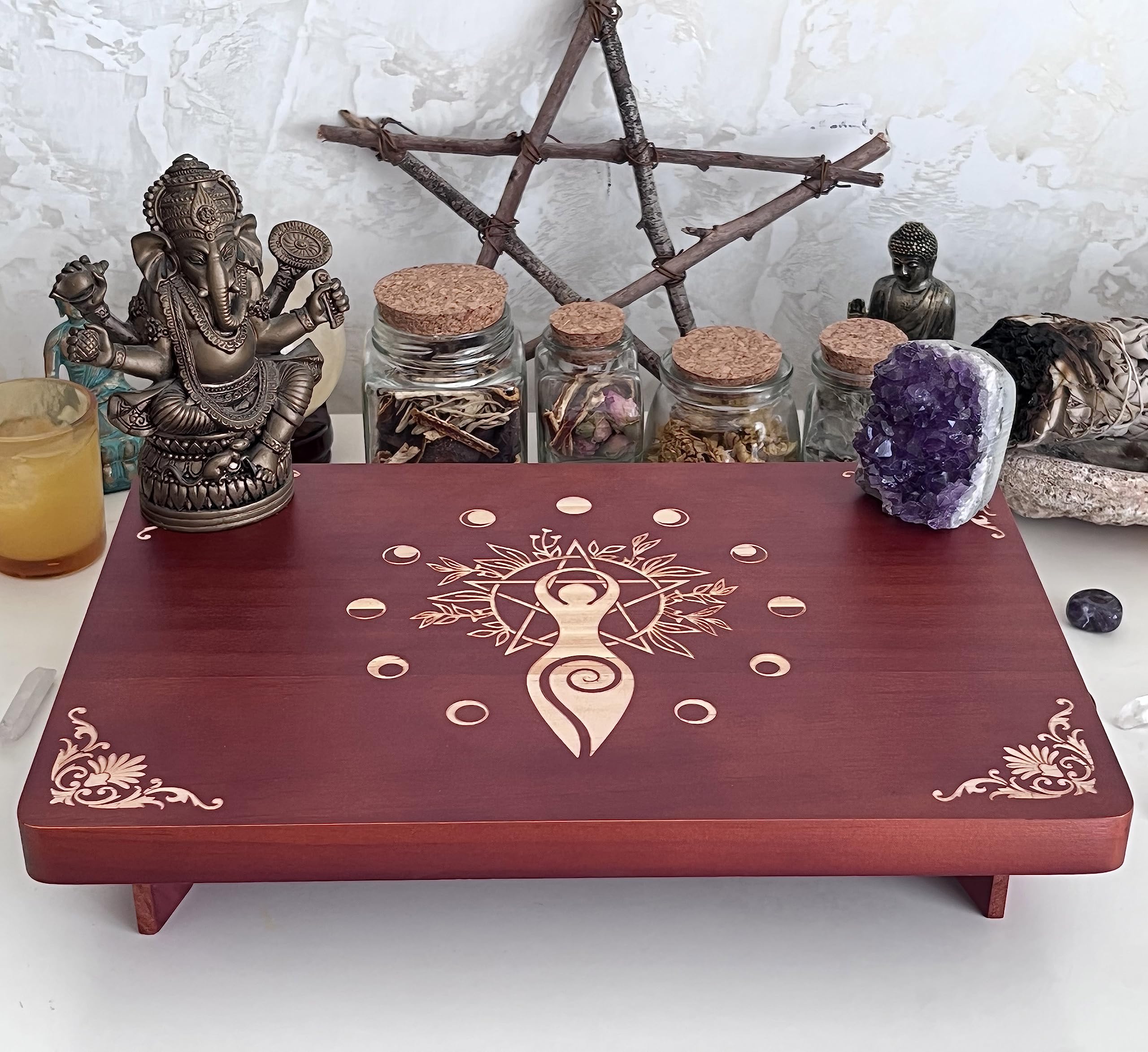 Wiccan Altar Table Altar Supplies