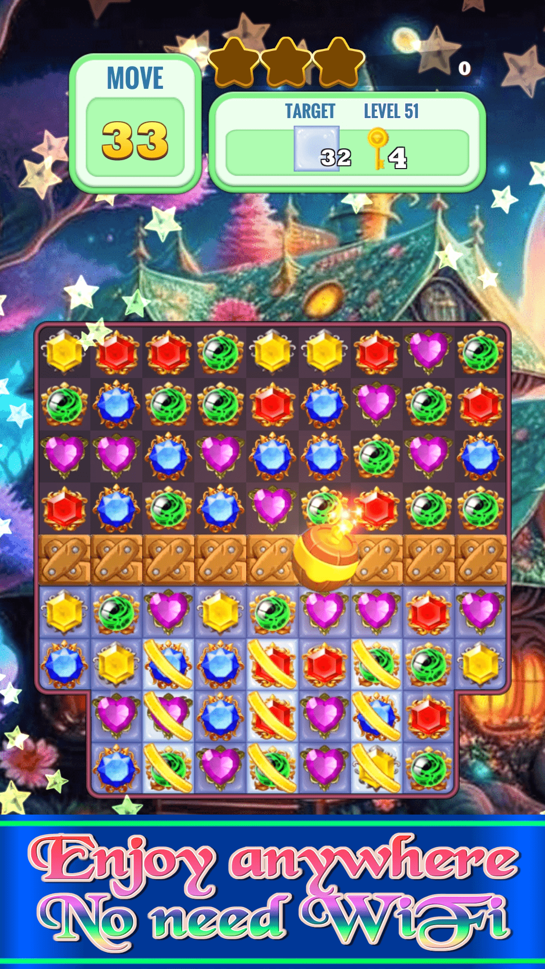 Mystery jewels magic match 3 games for adults - App on Amazon Appstore
